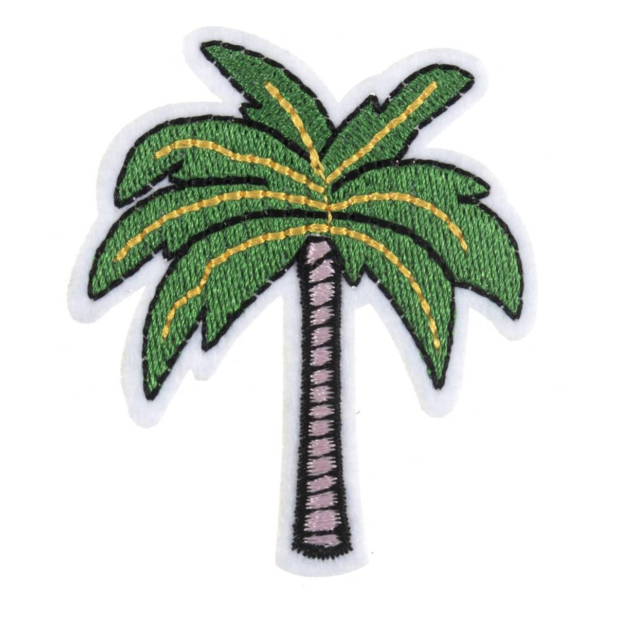 Trimits Palm Tree Iron-On Patch | Hobbycraft