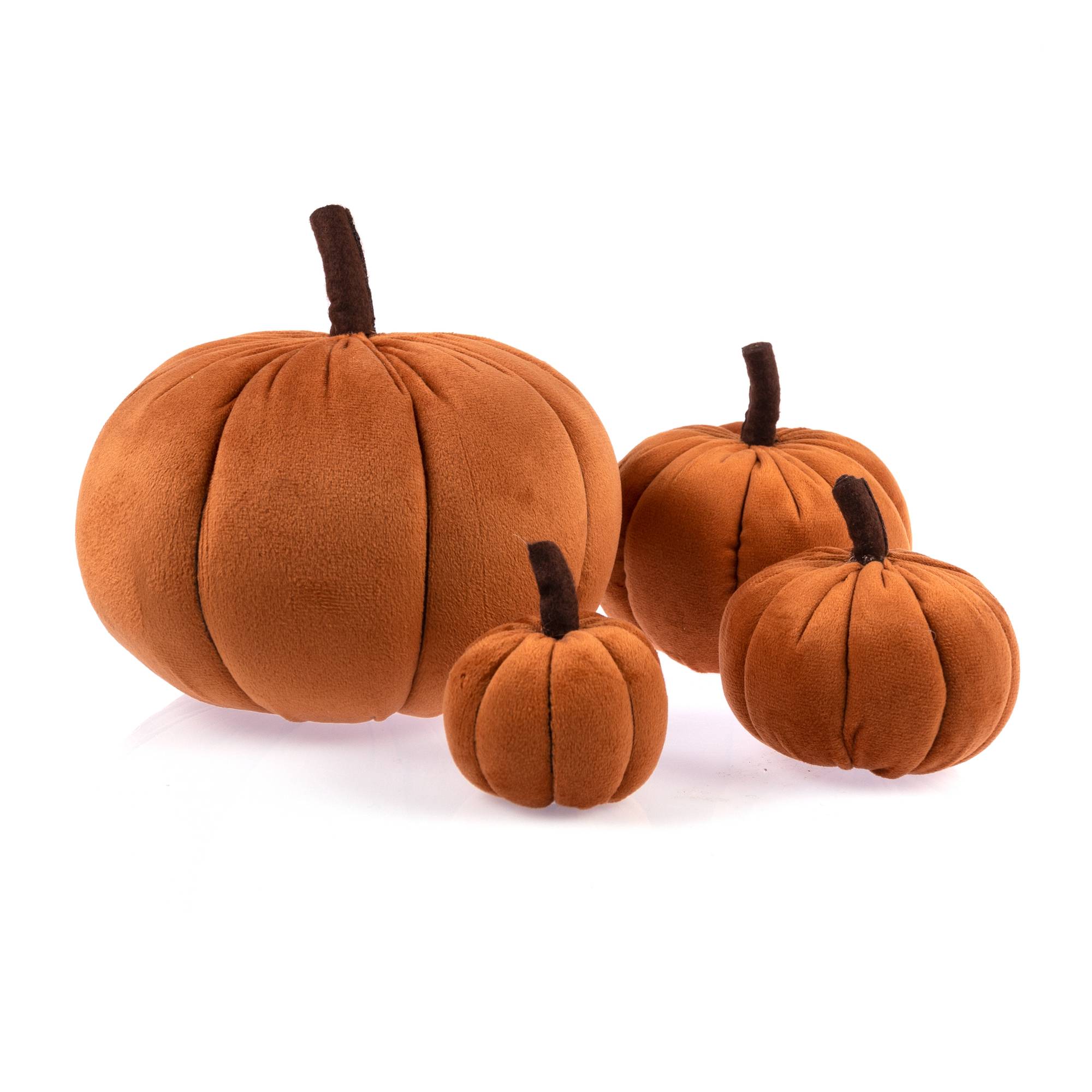 Rust Plush Pumpkin Collection 4 Pack Bundle | Hobbycraft