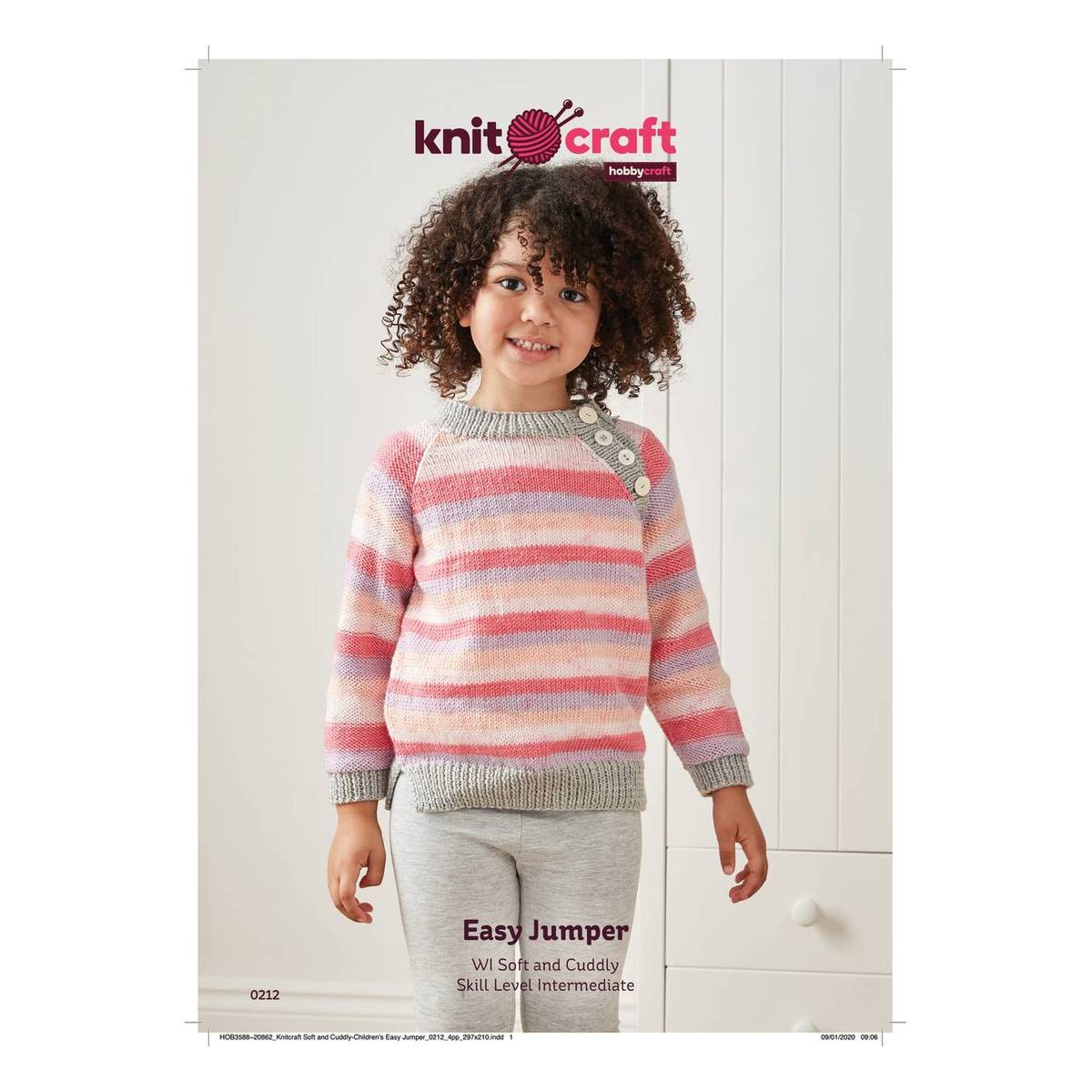 Knitcraft Easy Jumper Pattern 0212 | Hobbycraft