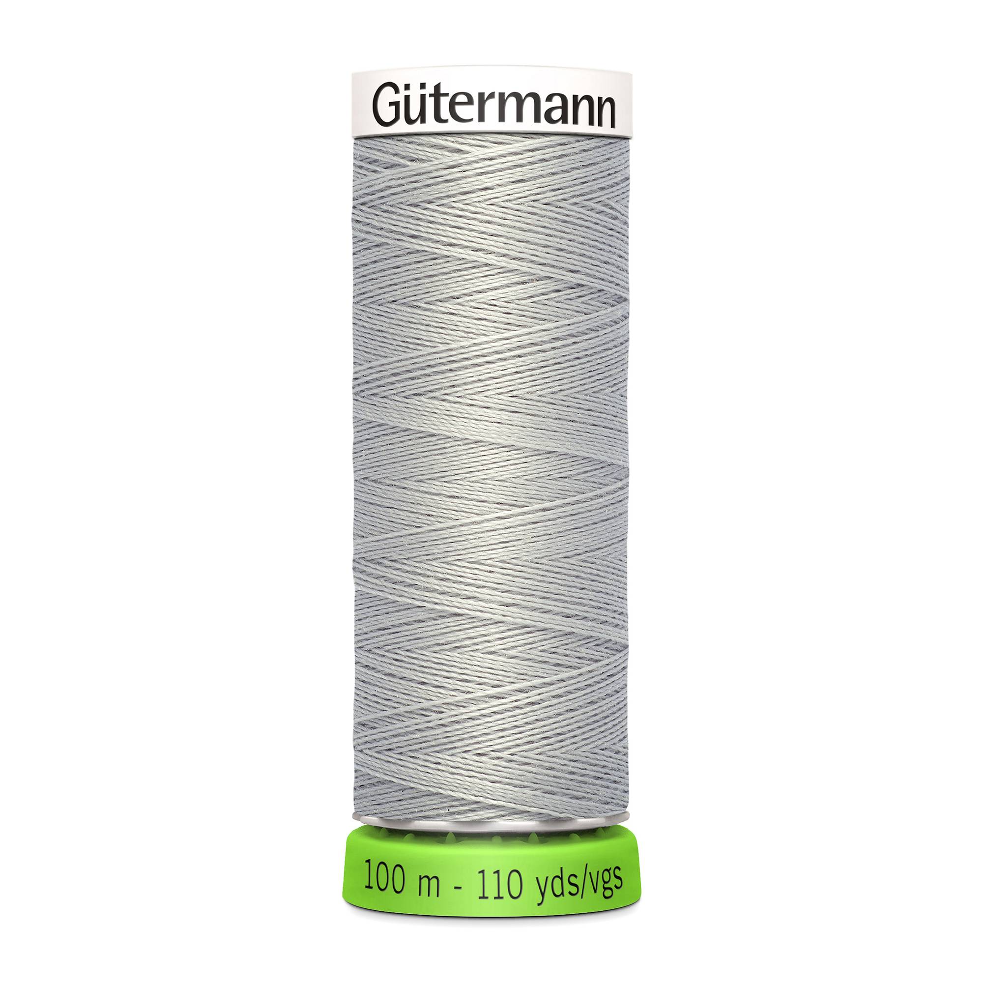 Gutermann Mid Silver Sew All Recycled rPET Thread 100m (38) | Hobbycraft