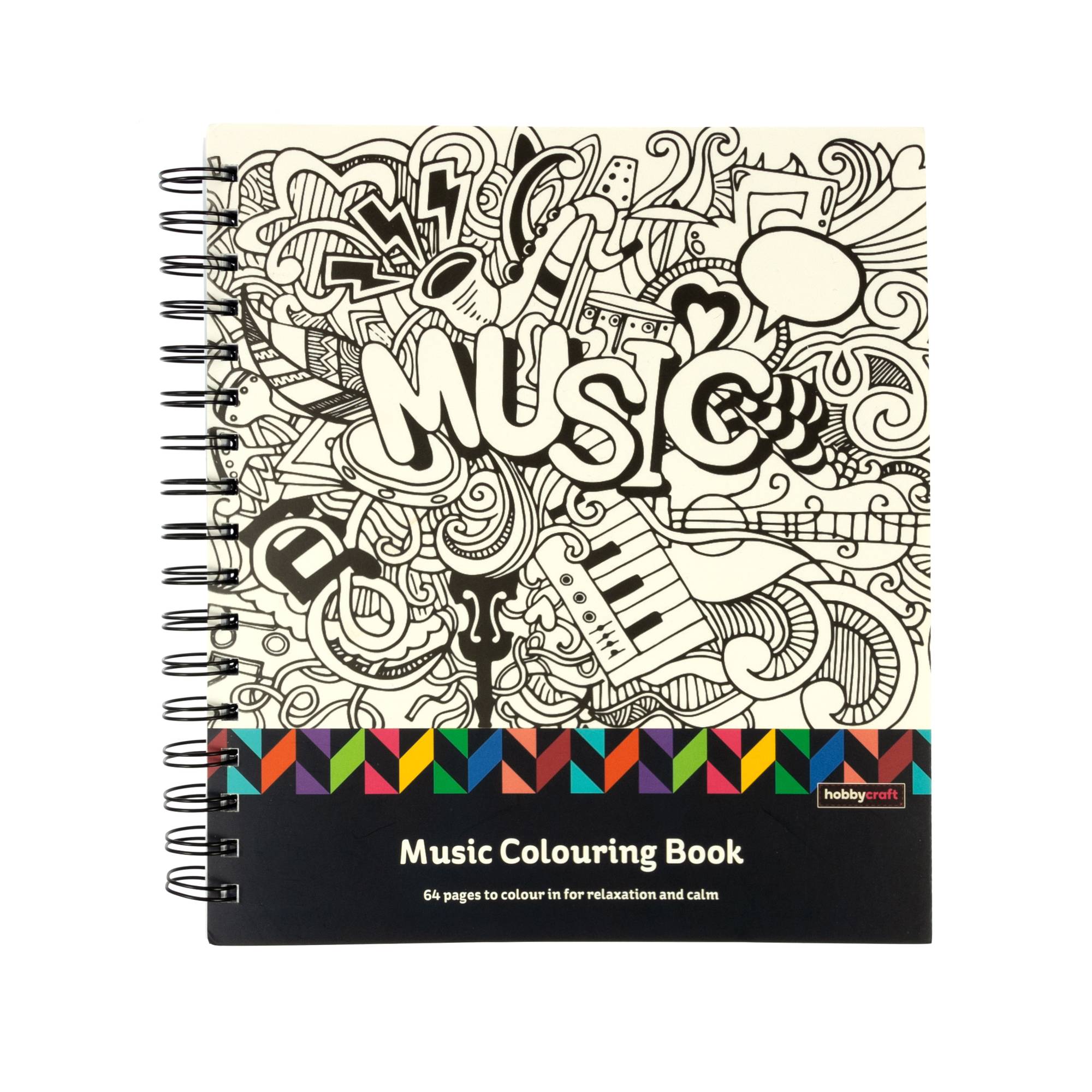 Music Colouring Book | Hobbycraft
