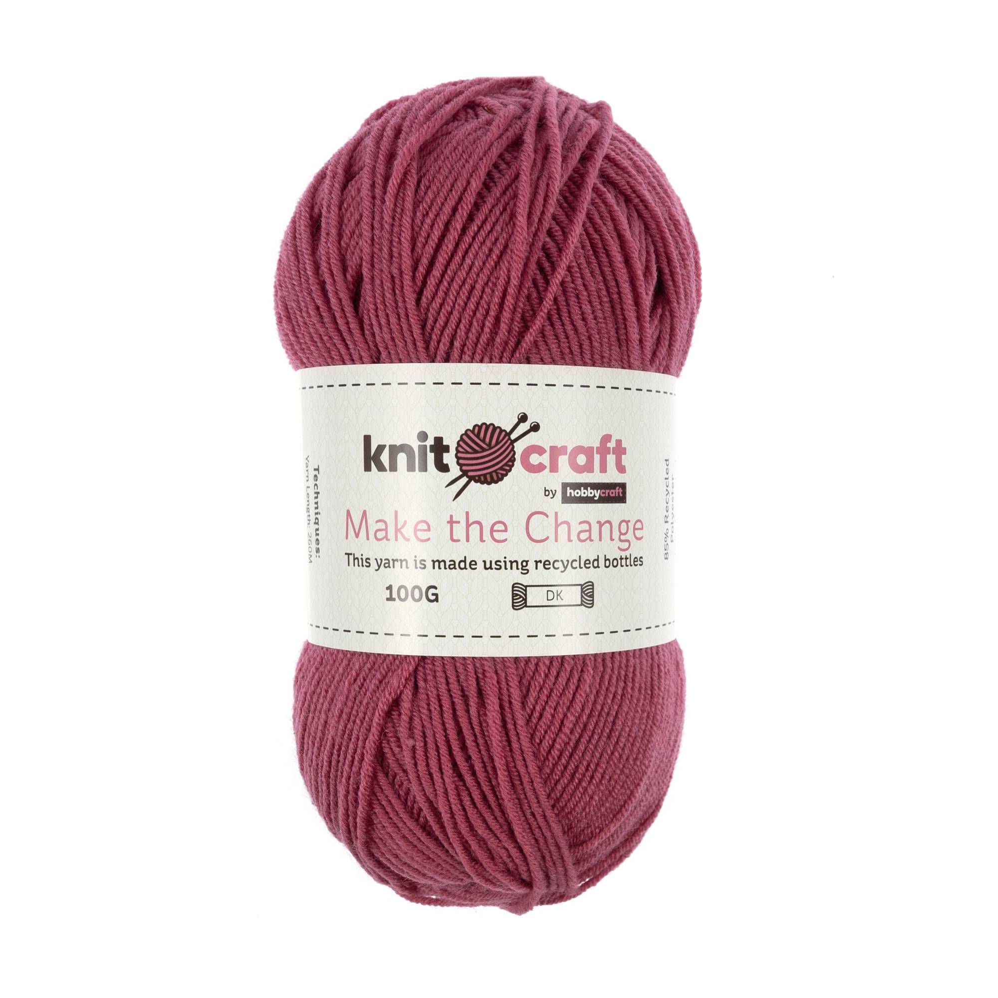 Knitcraft Vintage Rose Make the Change DK Yarn 100g | Hobbycraft