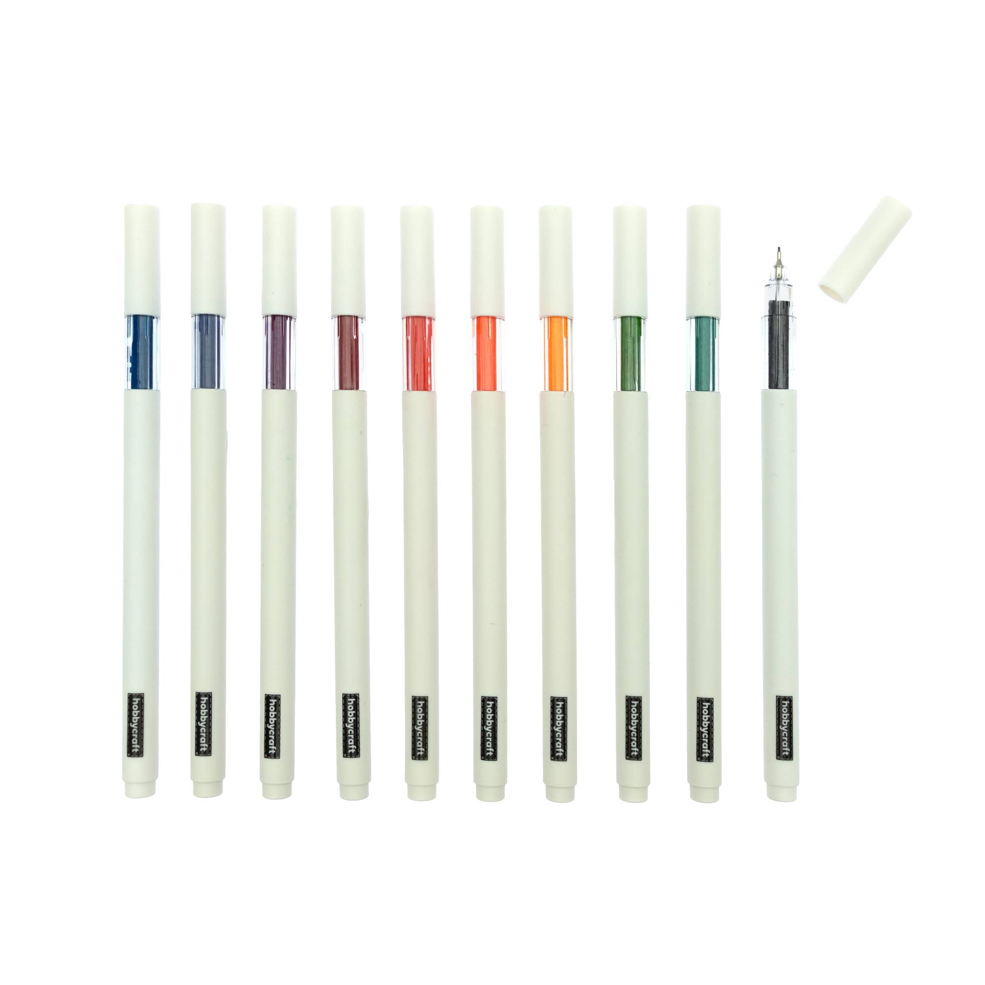 Coloured Fineliners 10 Pack | Hobbycraft