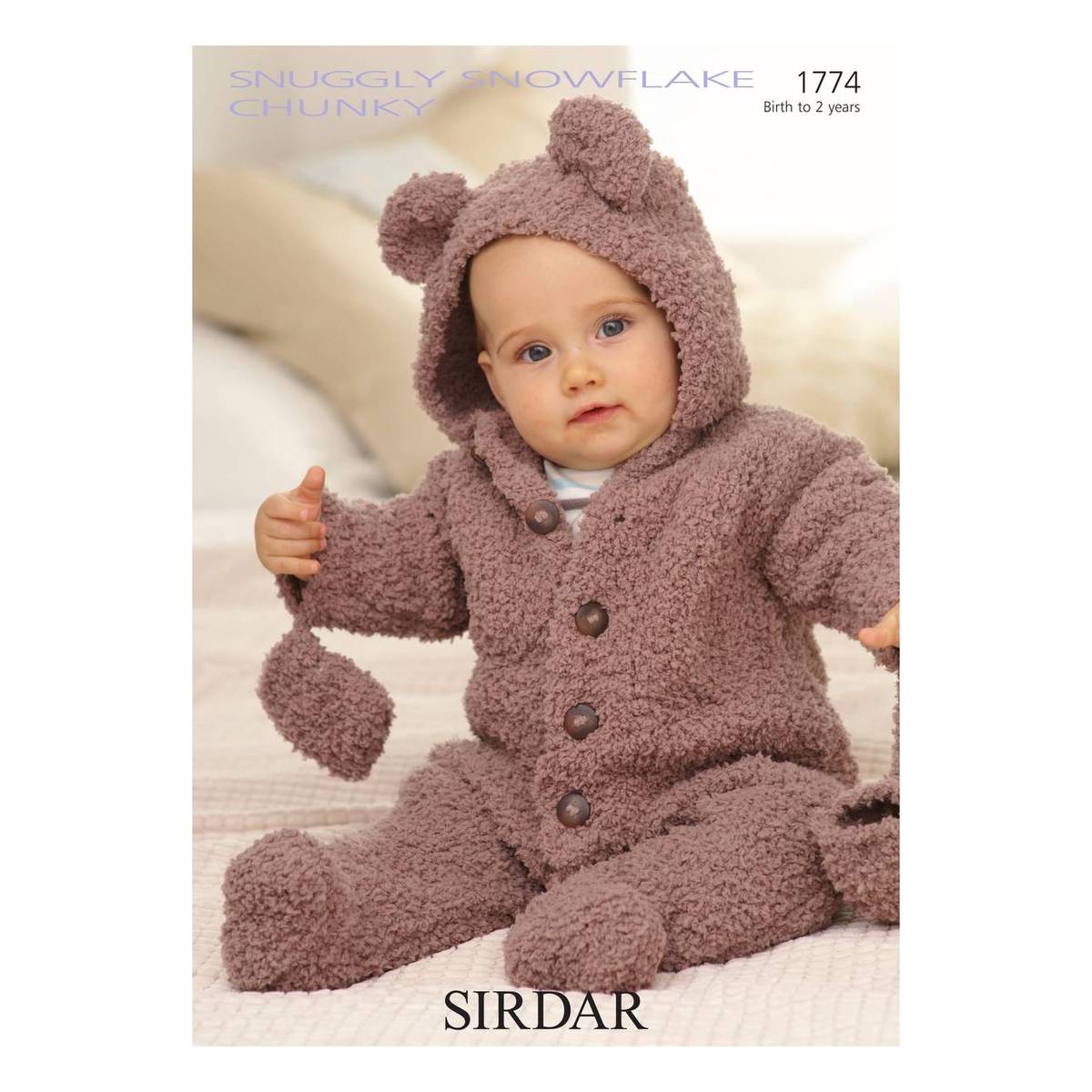 Sirdar Snuggly Snowflake Chunky Bear All in One Digital Pattern 1774 ...