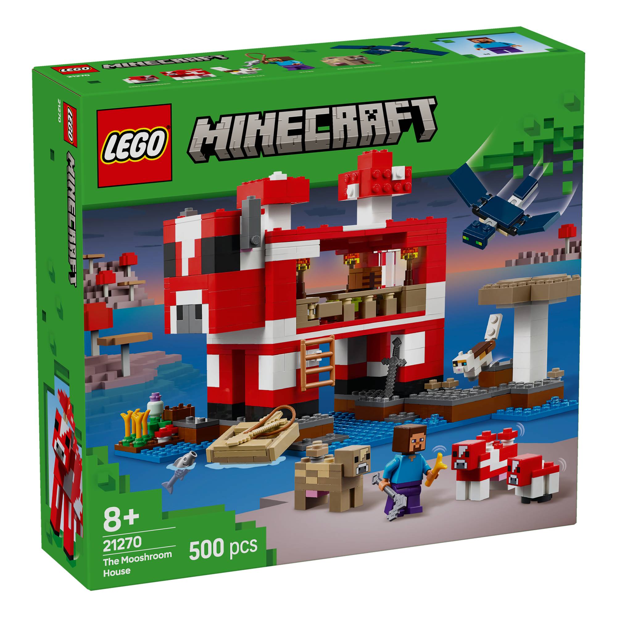 LEGO Minecraft Mooshroom House | Hobbycraft