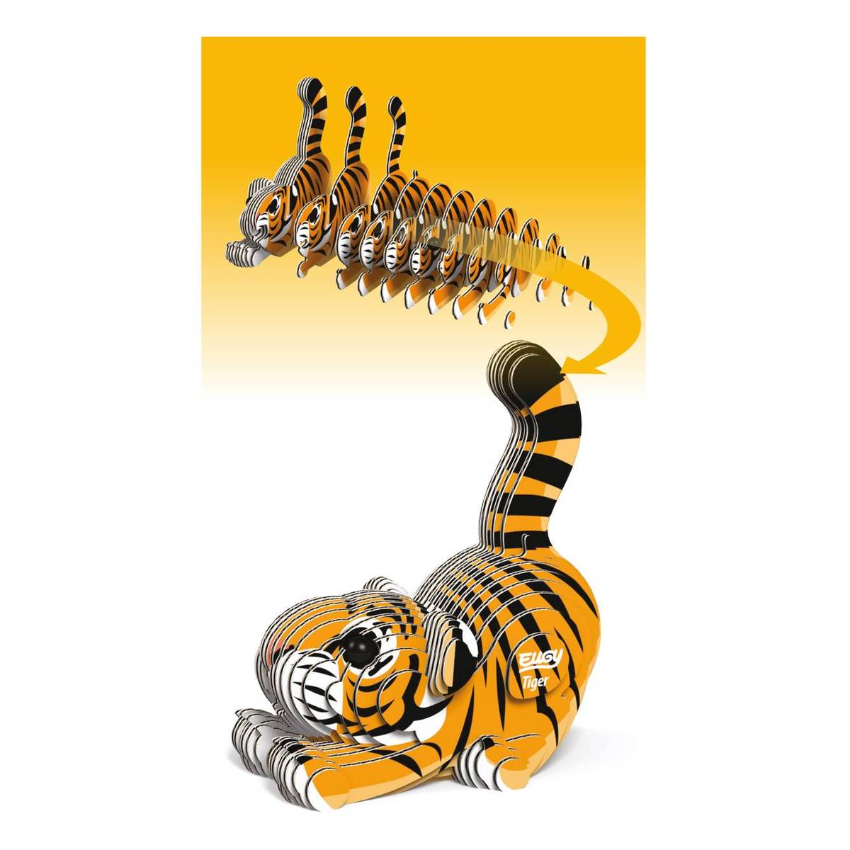 Eugy 3D Tiger Model | Hobbycraft