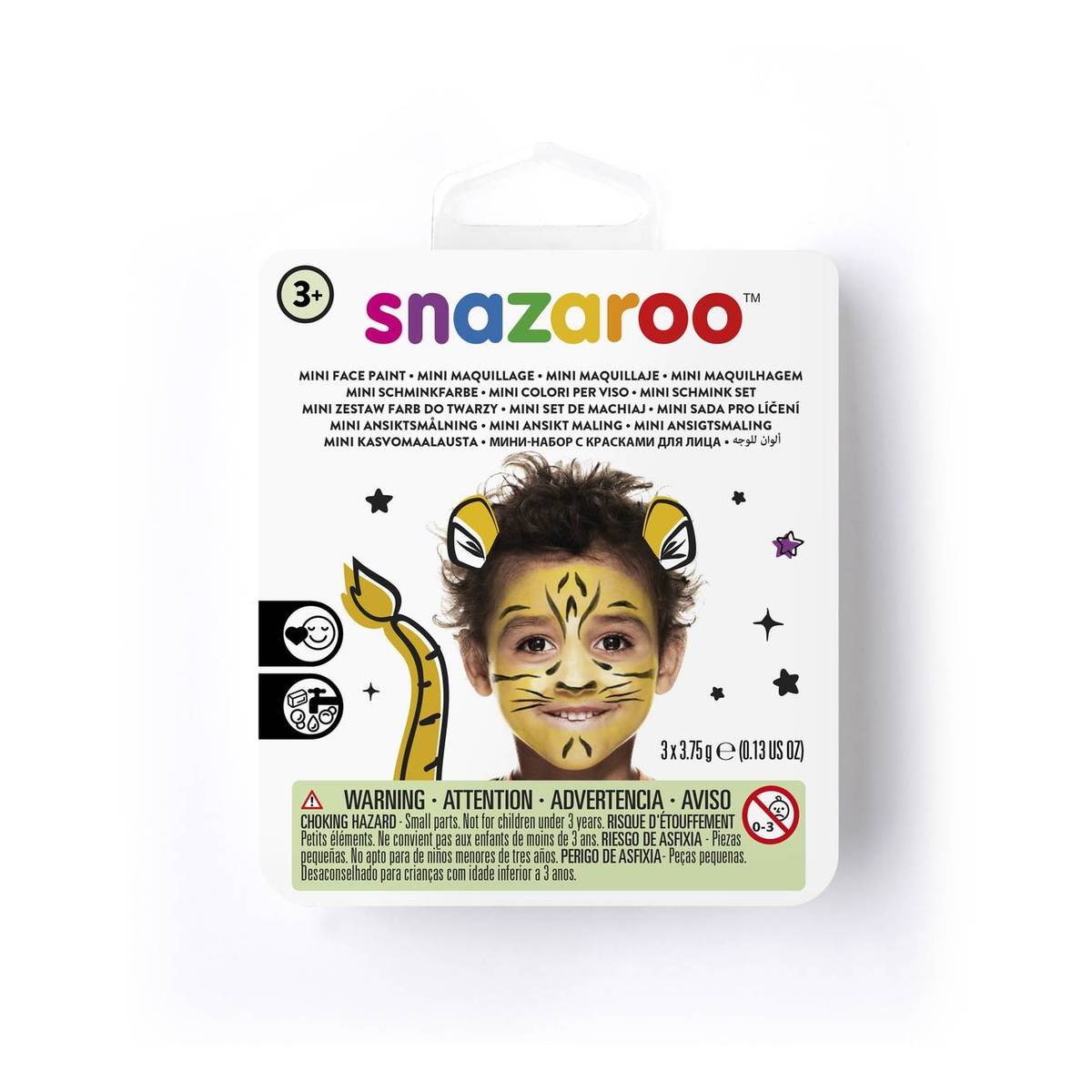 Snazaroo Tiger Mini Face Paint Kit | Hobbycraft
