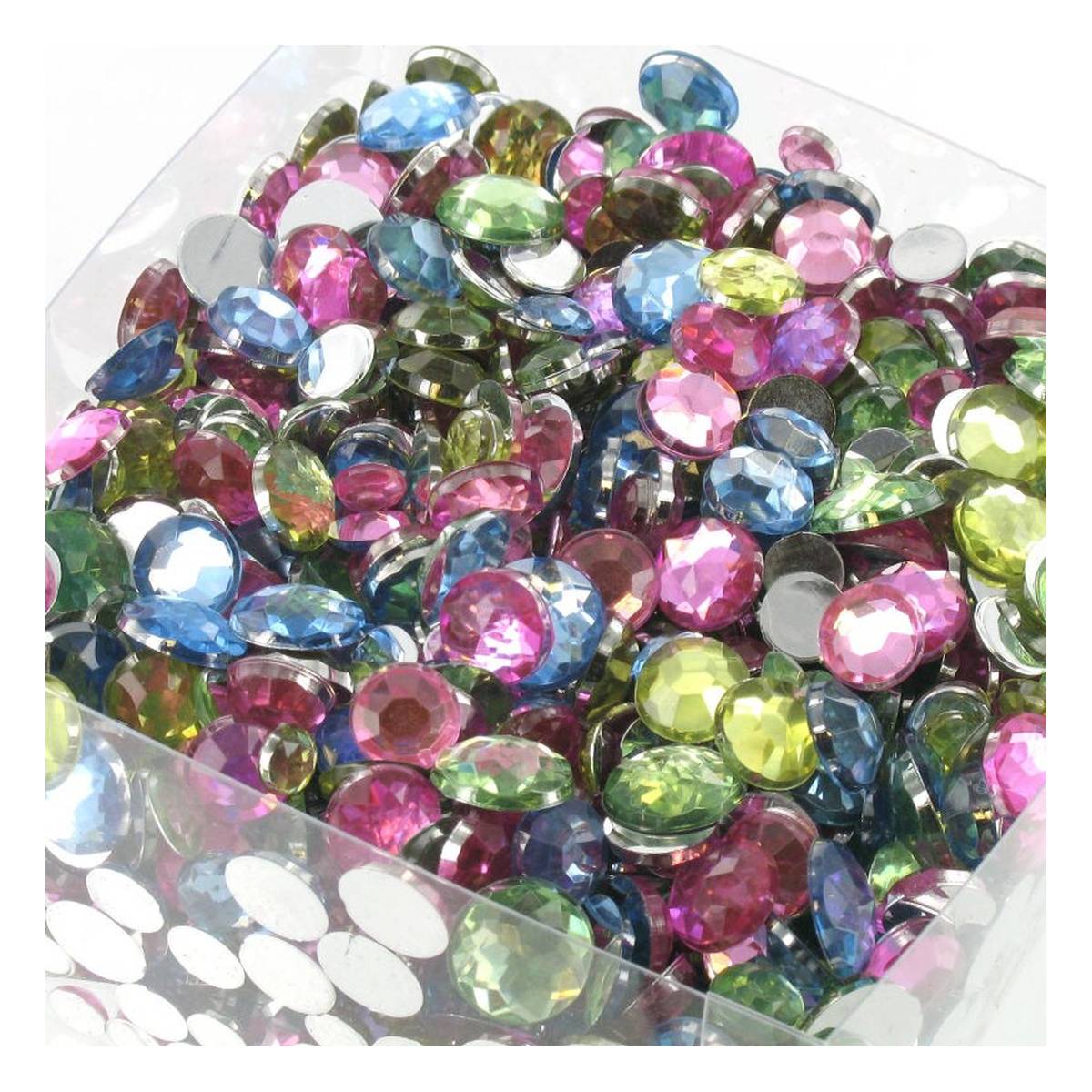 Round Pastel Colour Acrylic Stones | Hobbycraft
