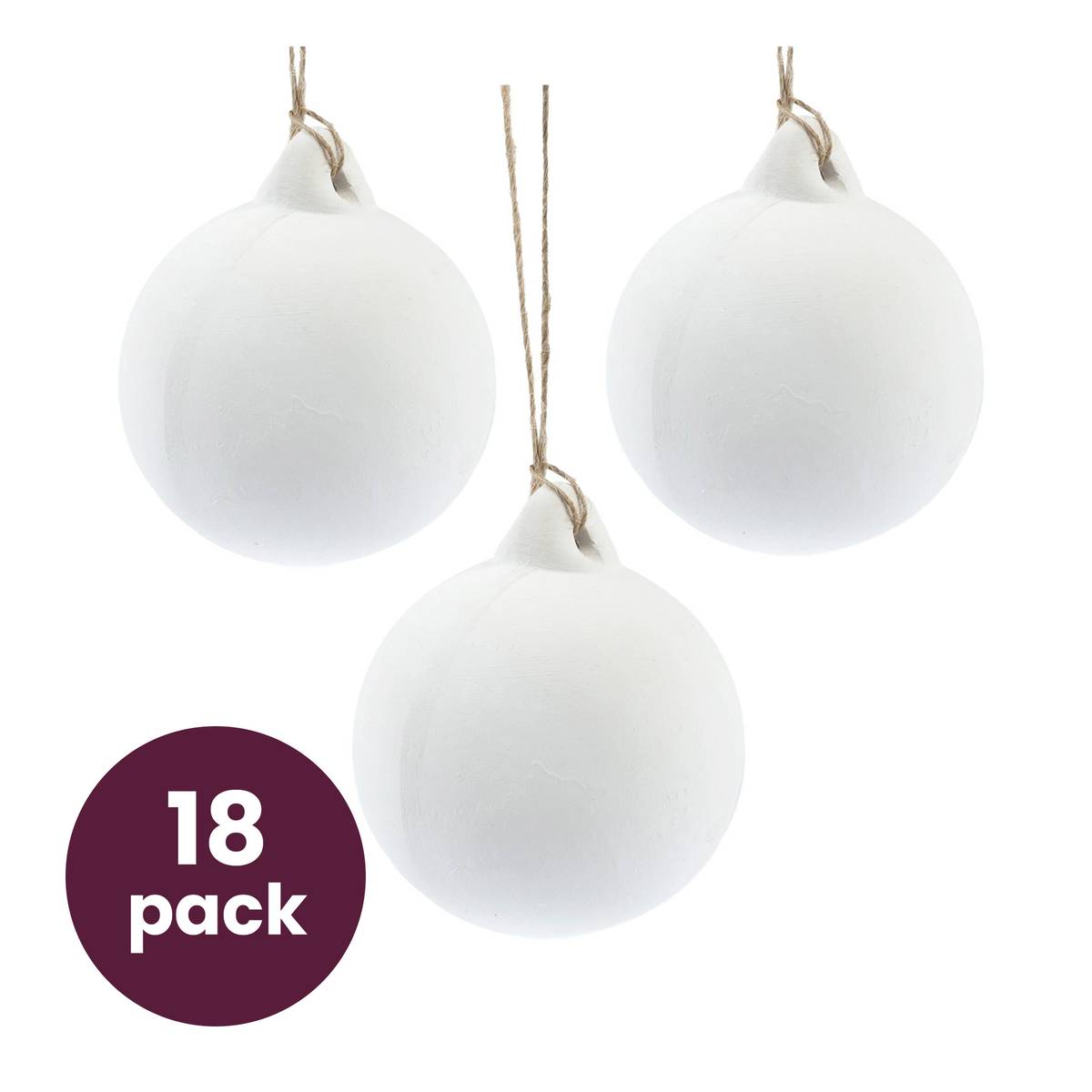 How to Make Painted Ceramic Baubles | Hobbycraft