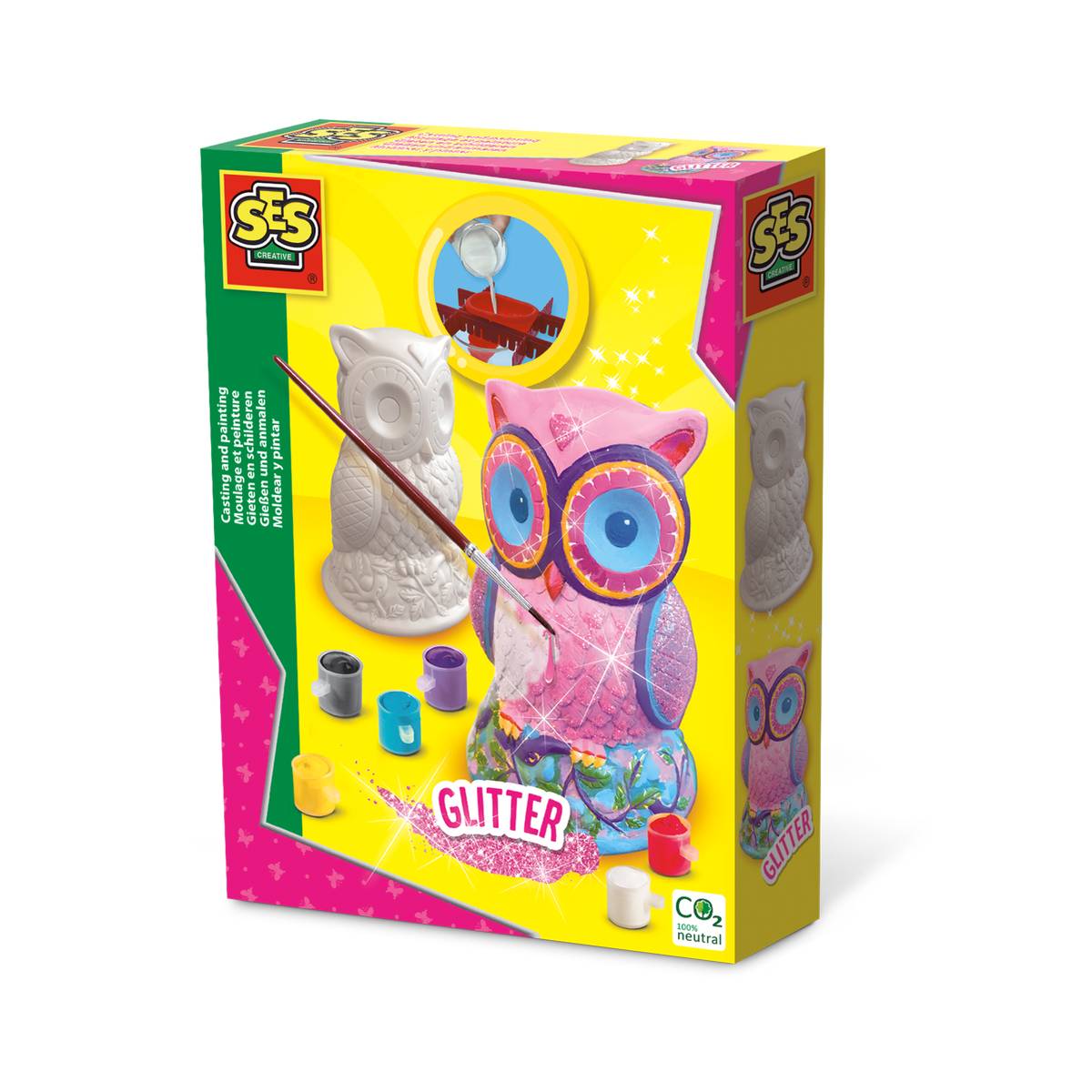 SES Creative Owl Cast and Paint Set | Hobbycraft