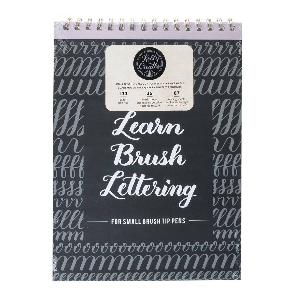 Kelly Creates Small Brush Lettering Workbook | Hobbycraft