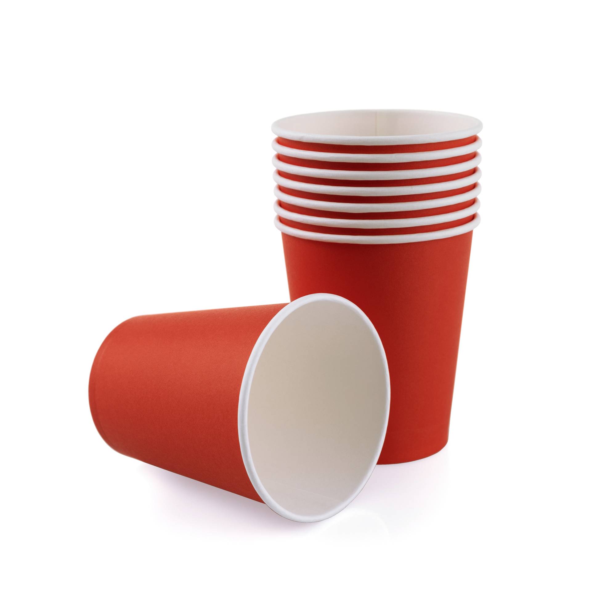 Classic Red Paper Cups 8 Pack | Hobbycraft