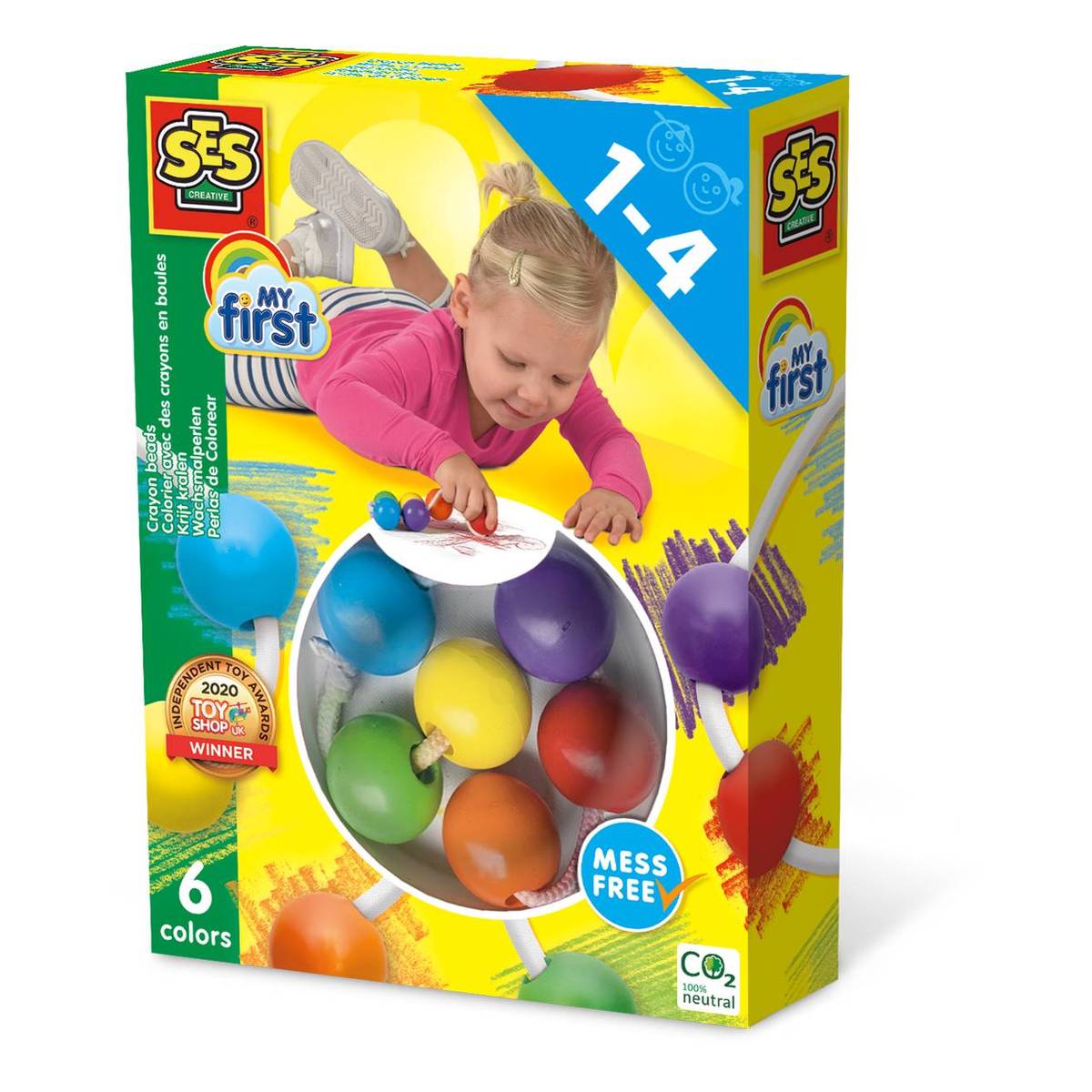 SES Creative My First Crayon Beads | Hobbycraft