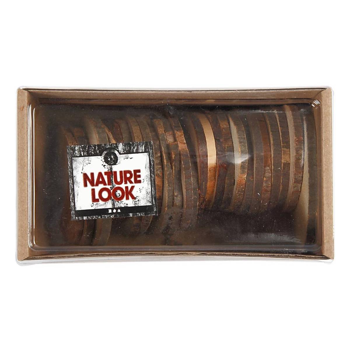 Wooden Discs with Holes 25 Pack | Hobbycraft