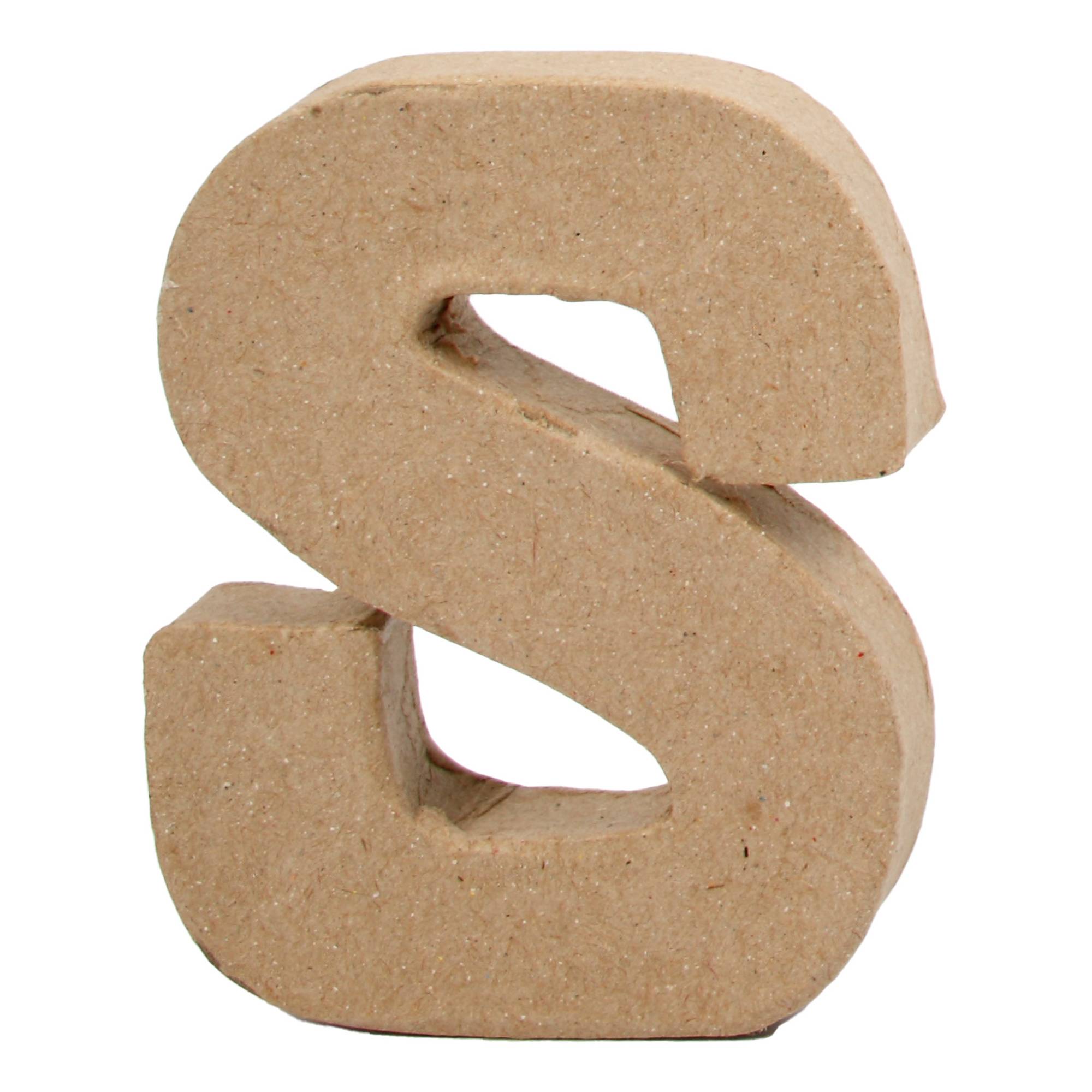 Mini Mache Letter S 10cm | Hobbycraft