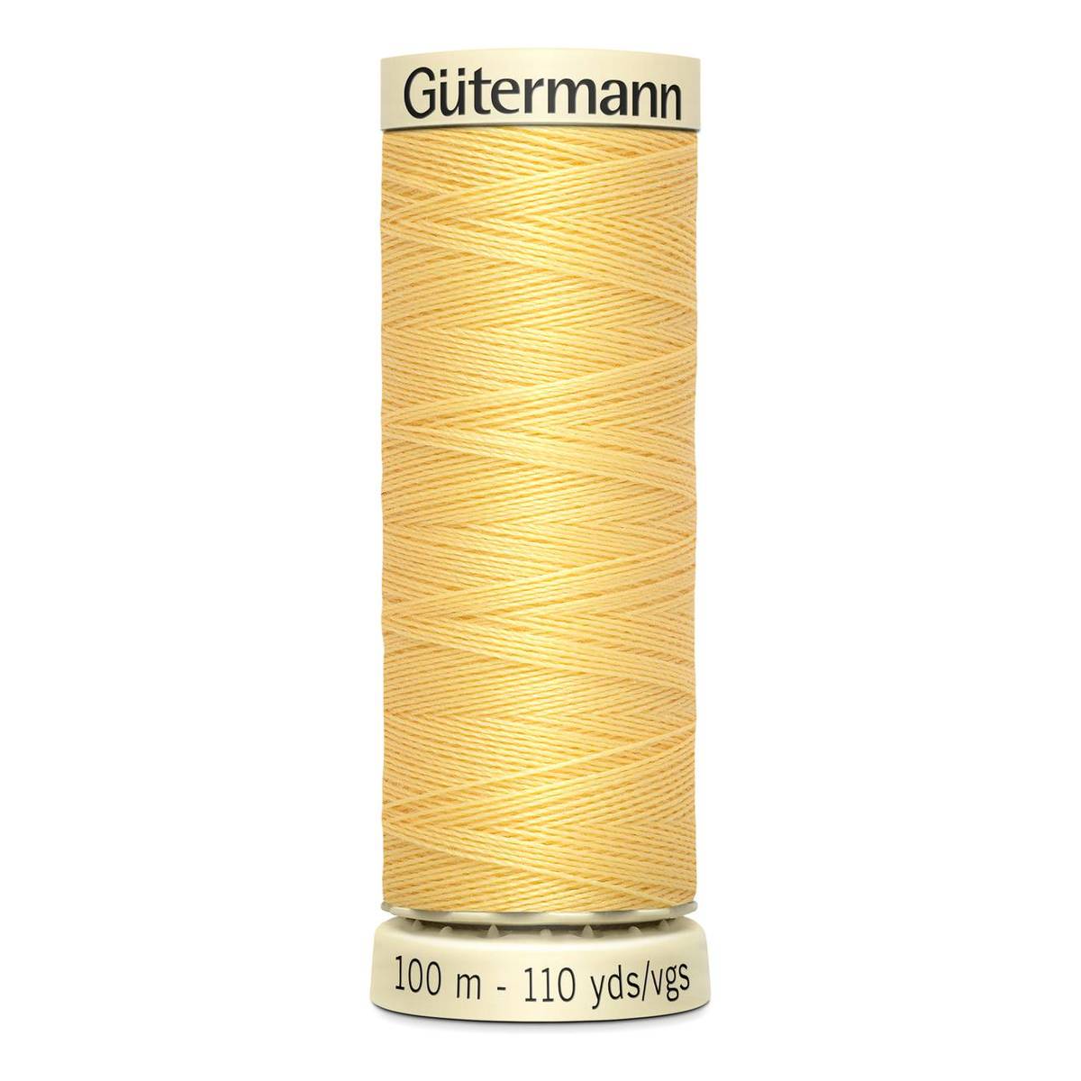 Gutermann Yellow Sew All Thread 100m (7) | Hobbycraft