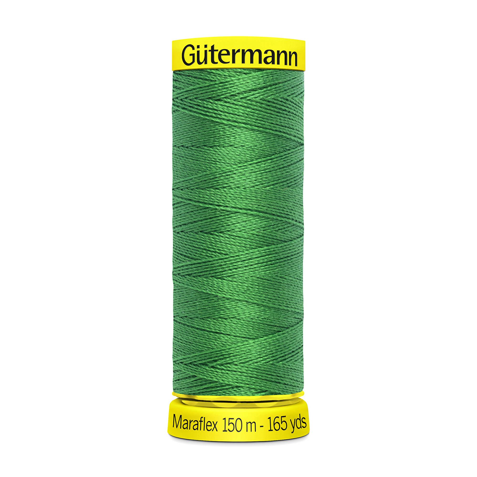 Gutermann Emerald Green Maraflex Stretchy Sewing Thread 150m (396 ...