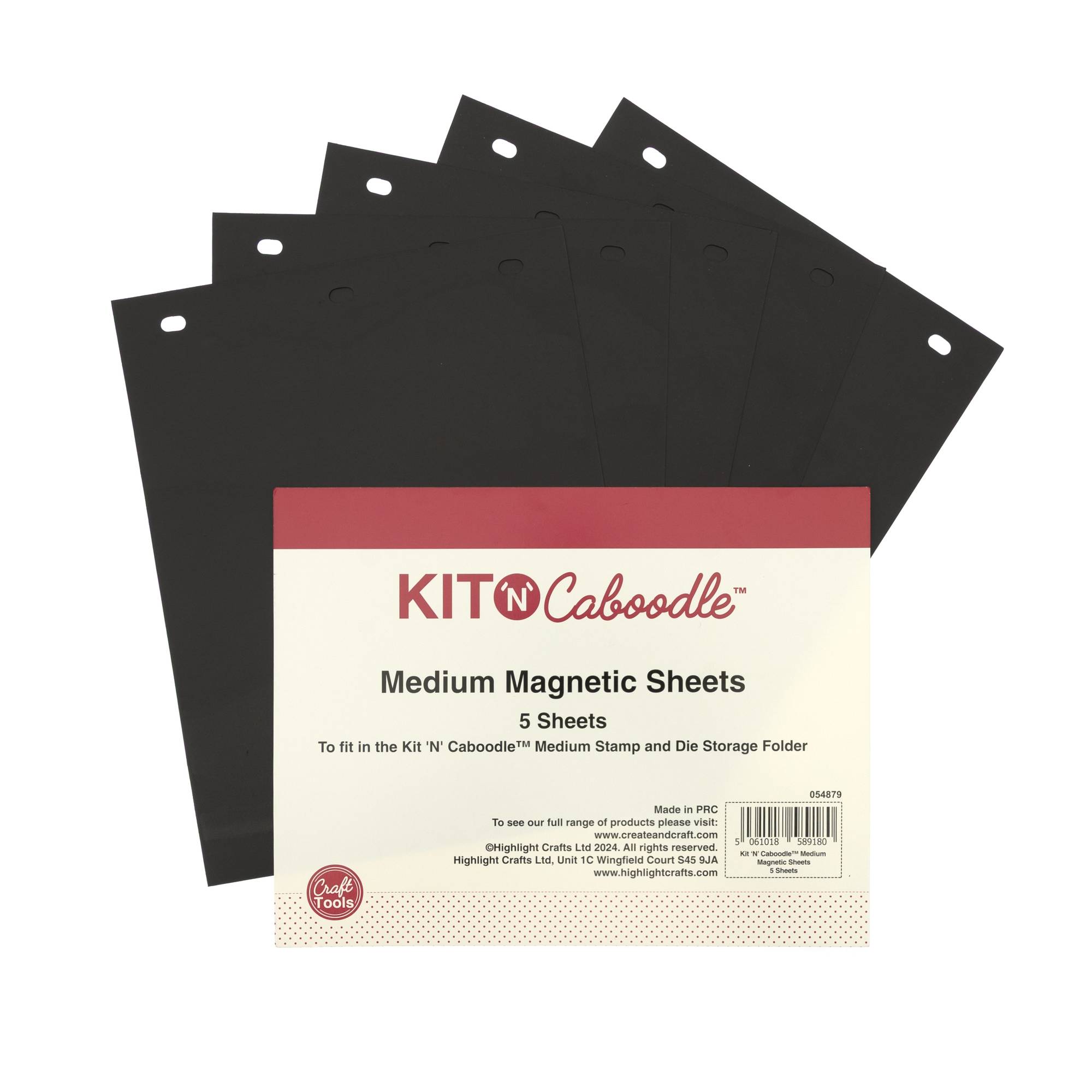 Kit ‘n’ Caboodle Medium Magnetic Sheets 5 Pack | Hobbycraft