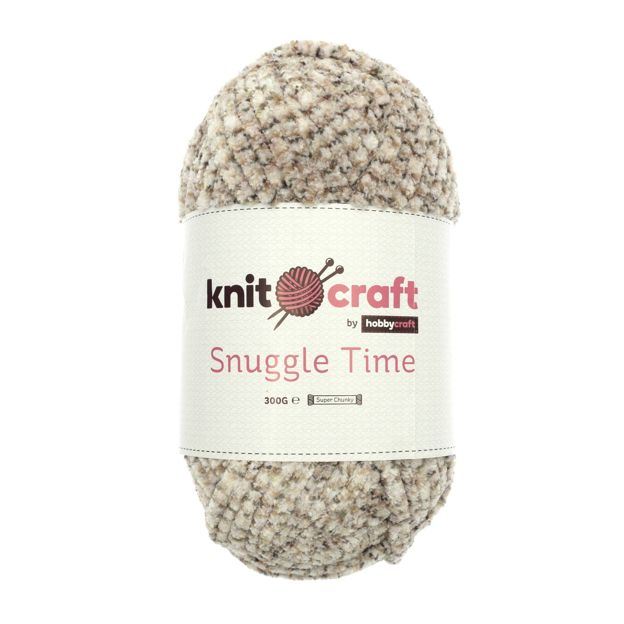 Knitcraft Neutral Snuggle Time Yarn 300g | Hobbycraft