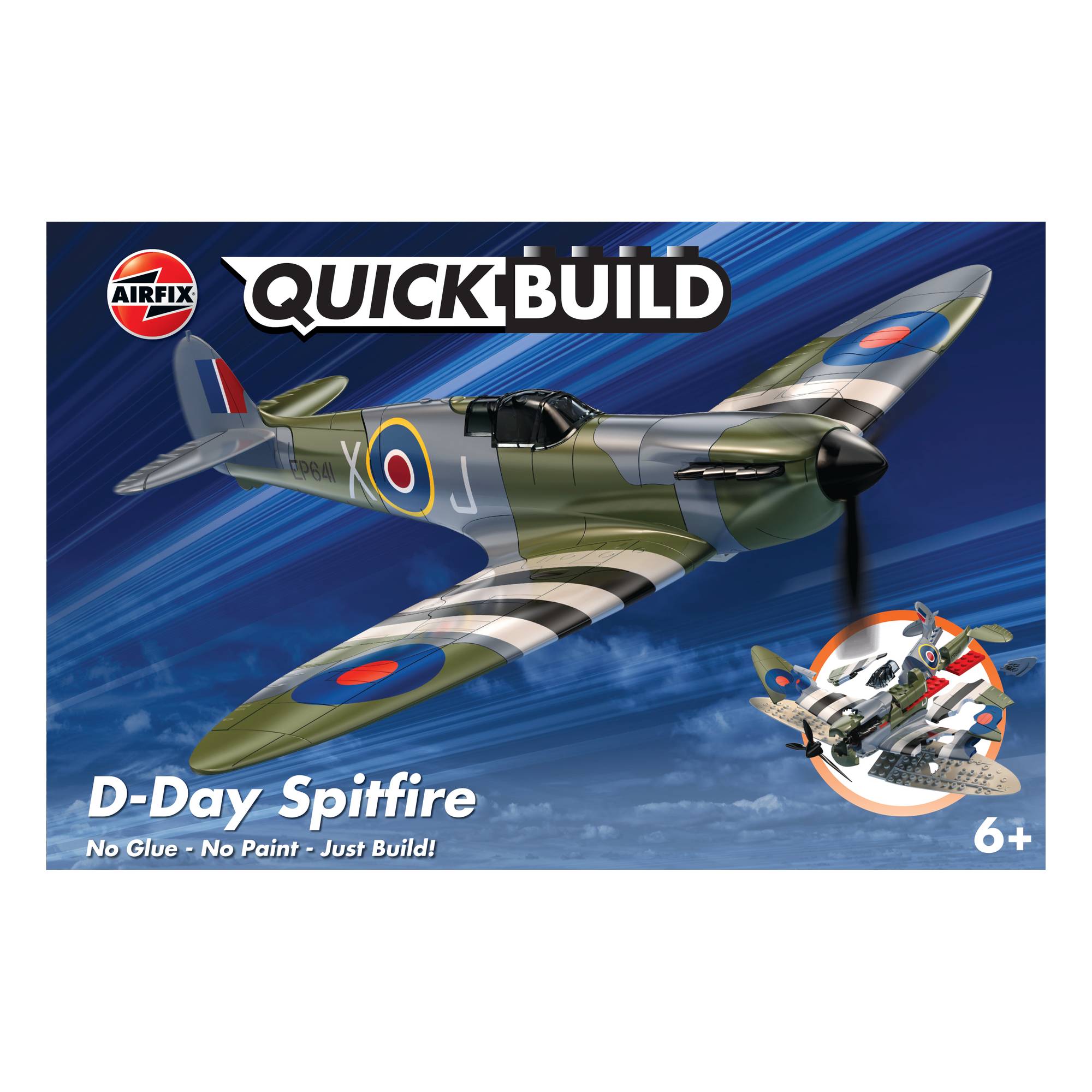 Airfix Quickbuild D-Day Spitfire Model Kit | Hobbycraft