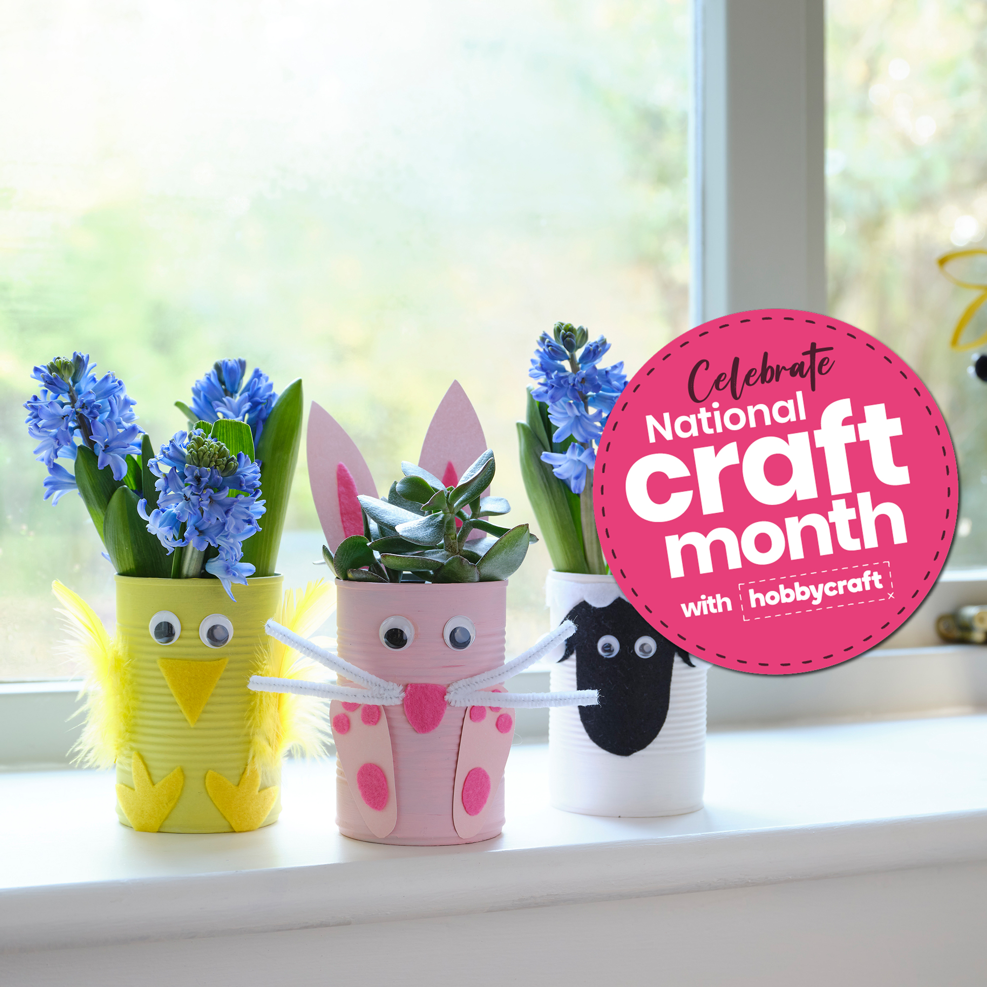 How to Make Spring Tin Can Animals | Hobbycraft