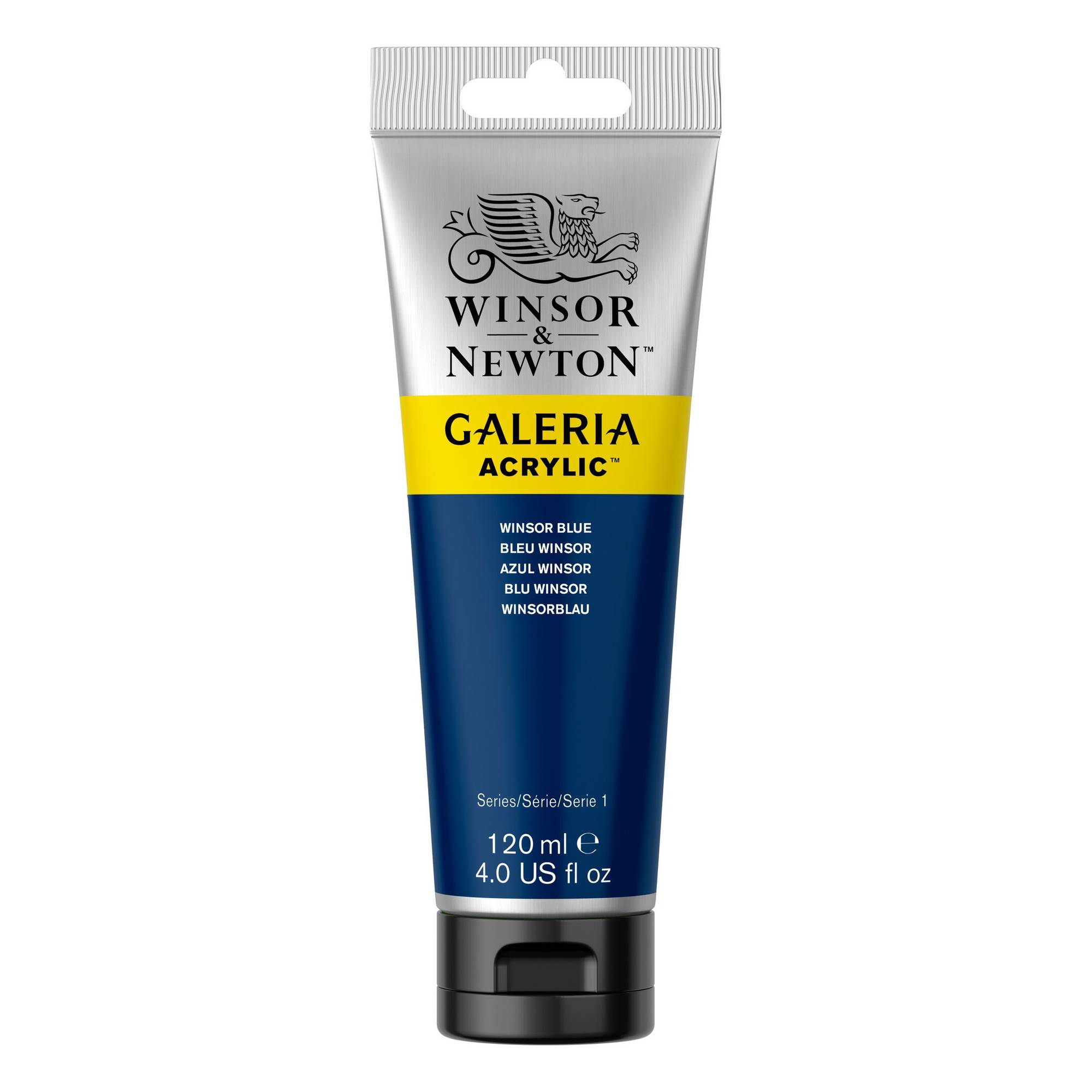 Winsor & Newton Galeria Winsor Blue Acrylic Paint 120ml | Hobbycraft