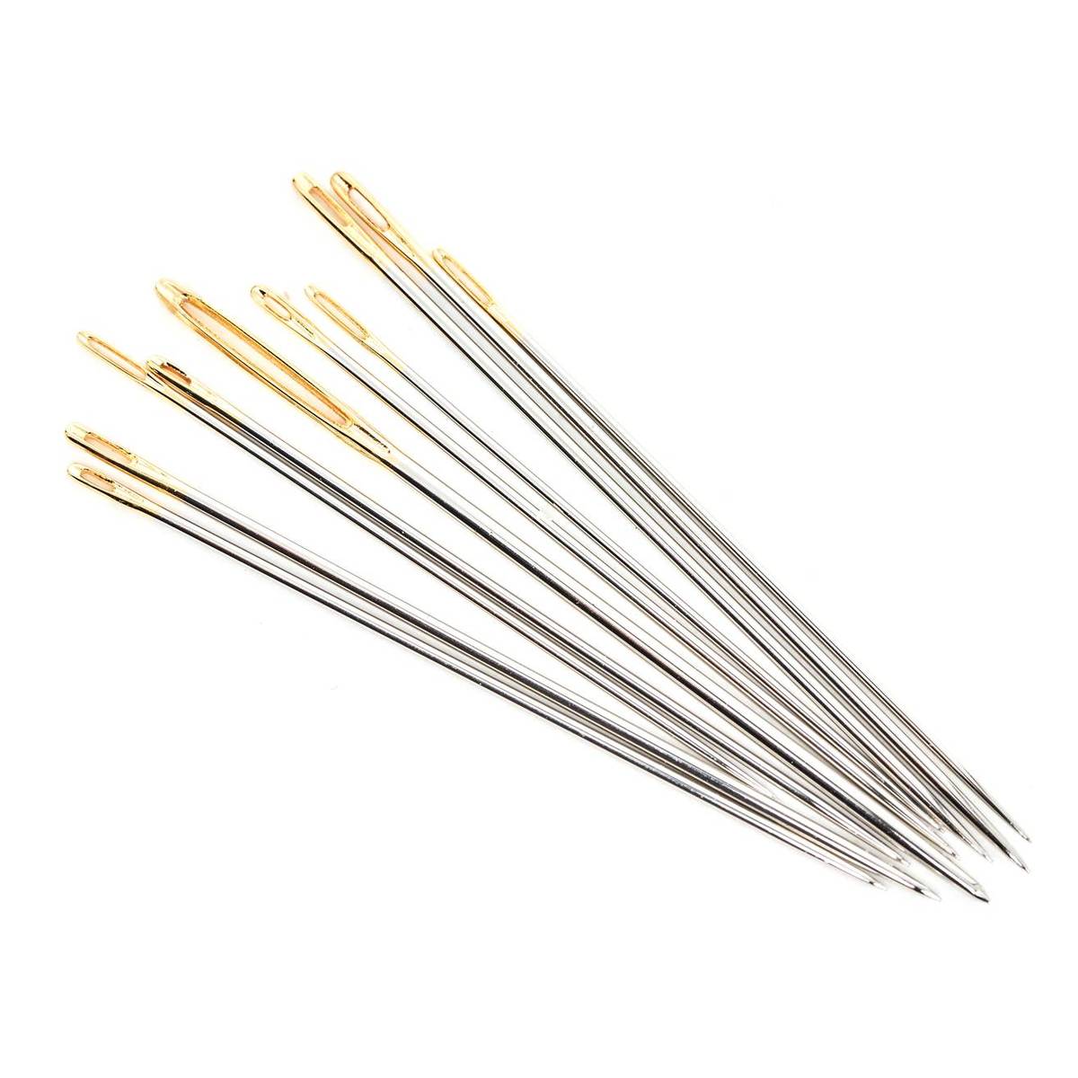 Hemline Gold Assorted Hand Needles 10 Pack | Hobbycraft