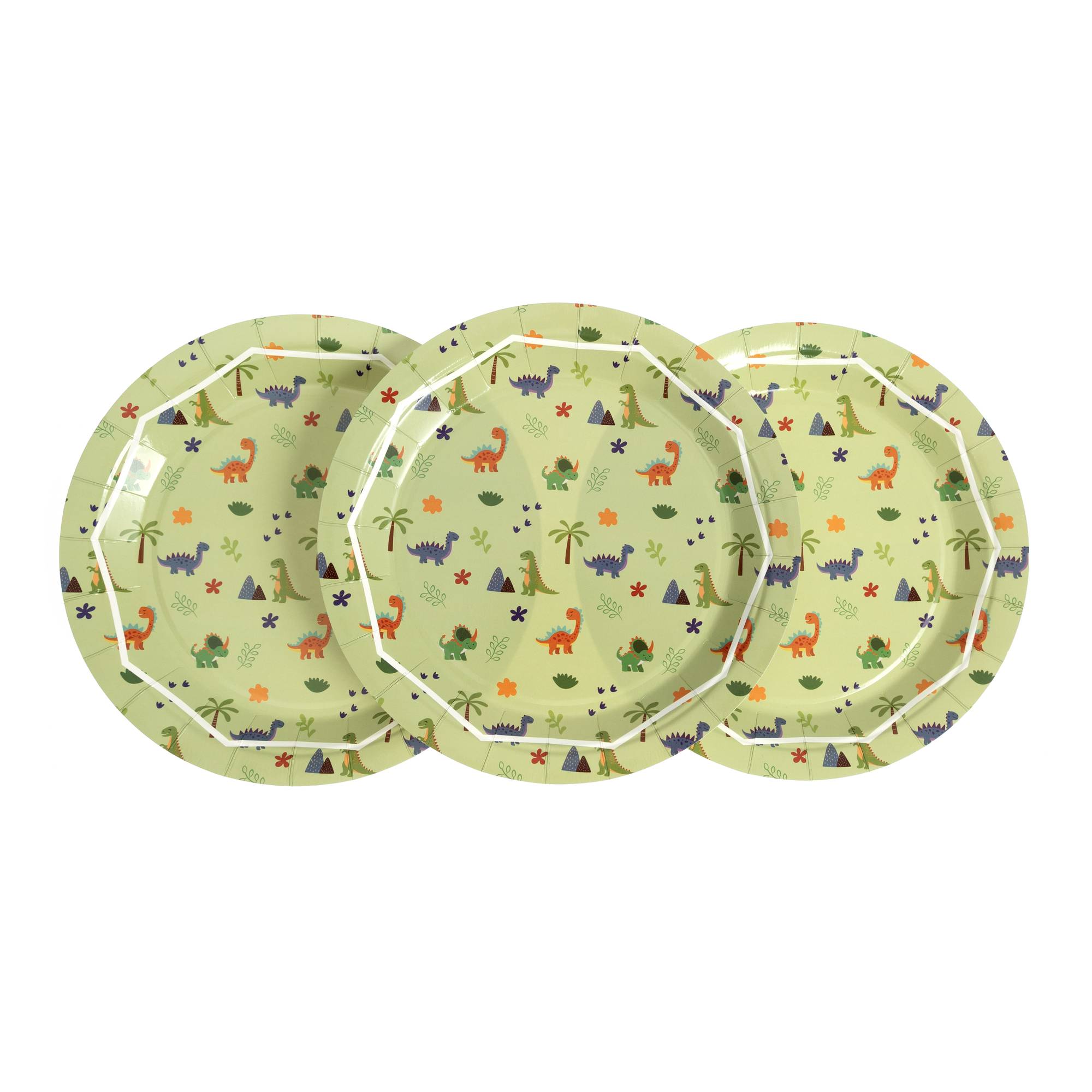 Dinosaur Party Paper Plates 8 Pack | Hobbycraft