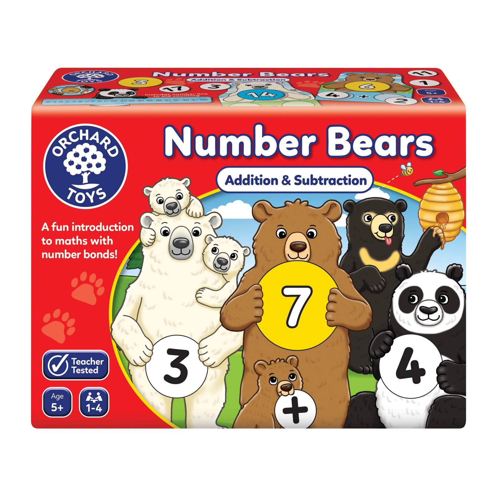 Orchard Toys Number Bears | Hobbycraft