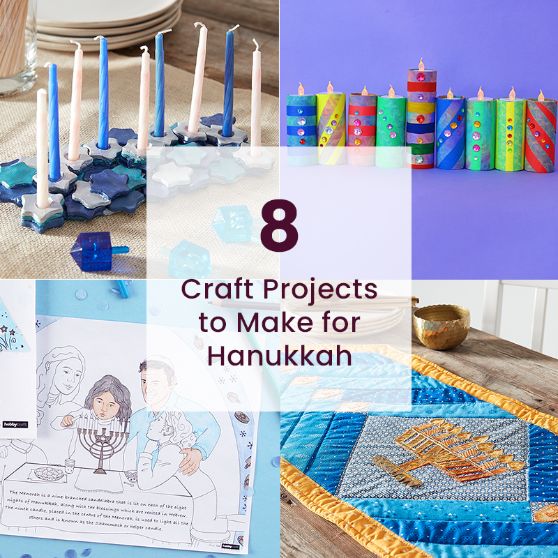 8 Craft Projects to Make for Hanukkah | Hobbycraft