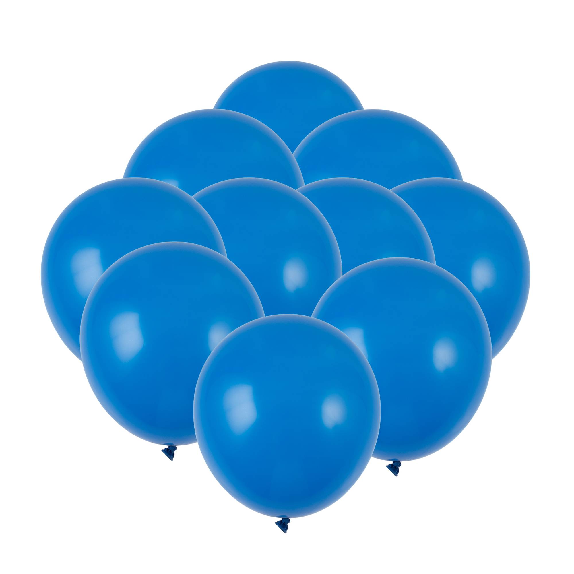 Royal Blue Latex Balloons 10 Pack | Hobbycraft