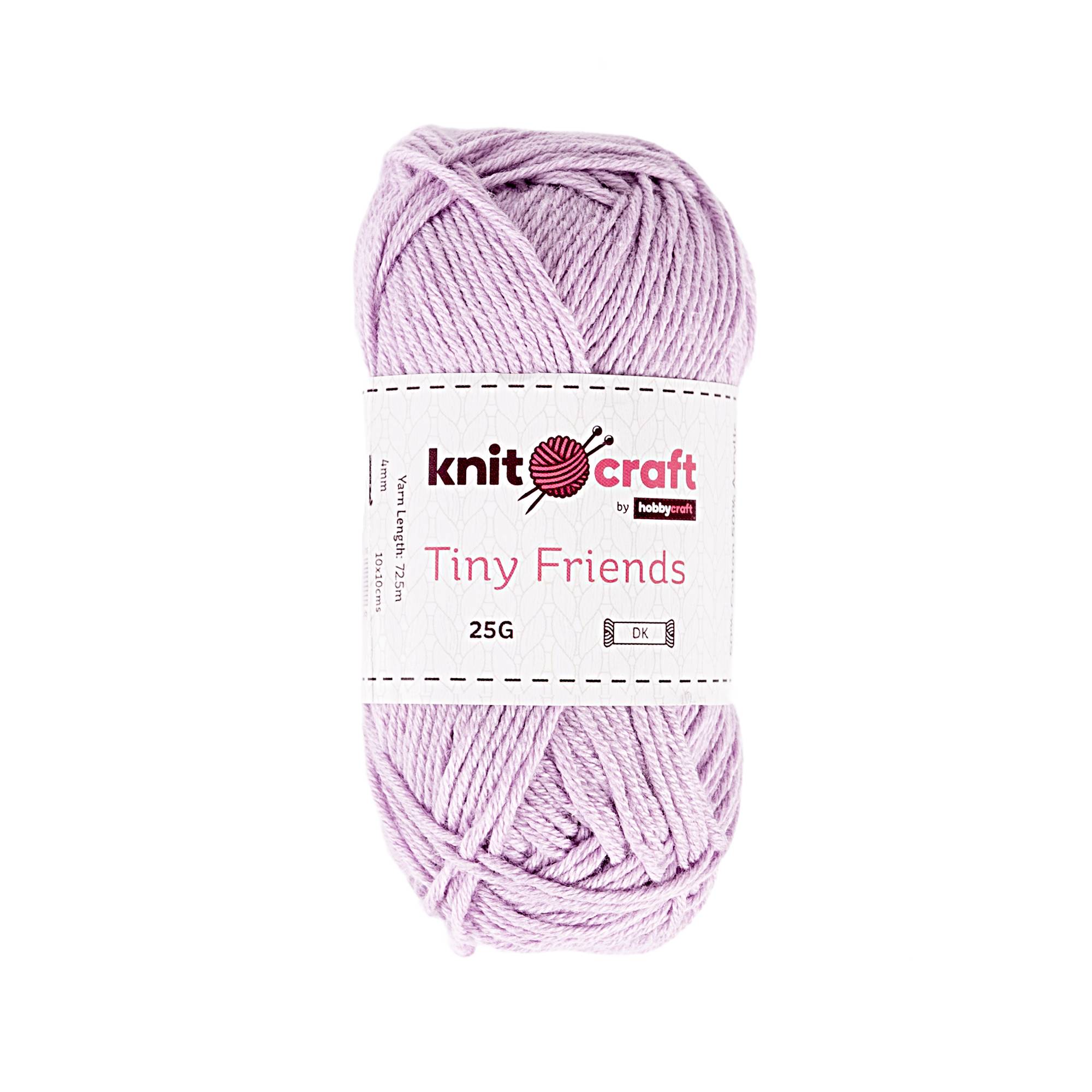 Knitcraft Lavender Tiny Friends Yarn 25g | Hobbycraft