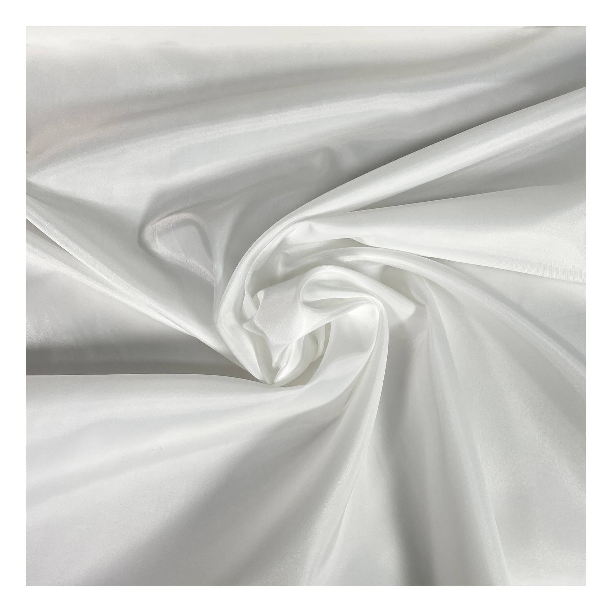 White Taffeta Anti-Static Lining Fabric by the Metre | Hobbycraft