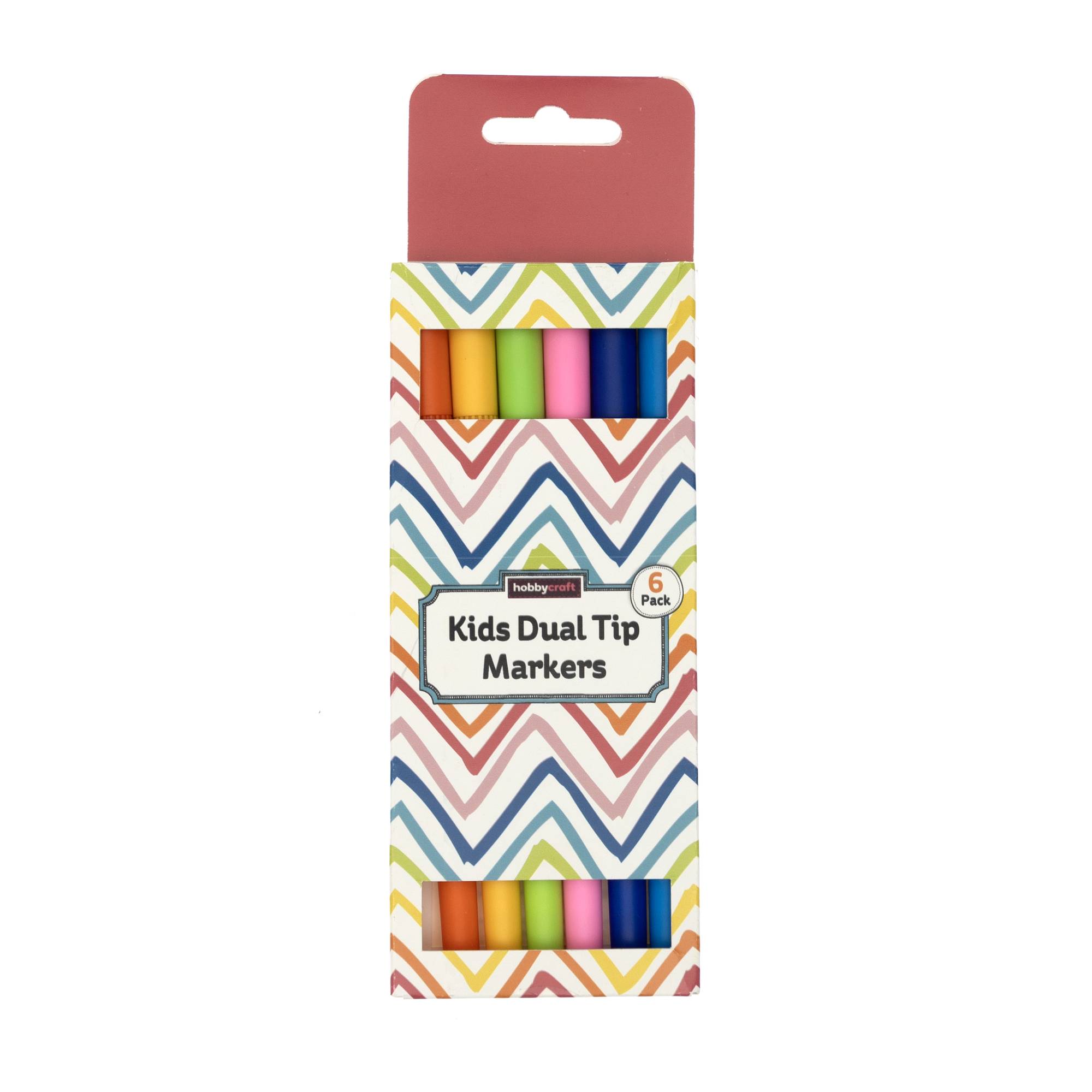 Bright Kids’ Dual Tip Markers 6 Pack | Hobbycraft