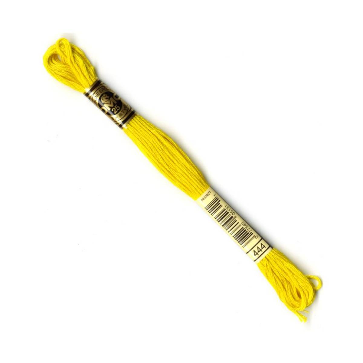 DMC Yellow Mouline Special 25 Cotton Thread 8m (444) | Hobbycraft