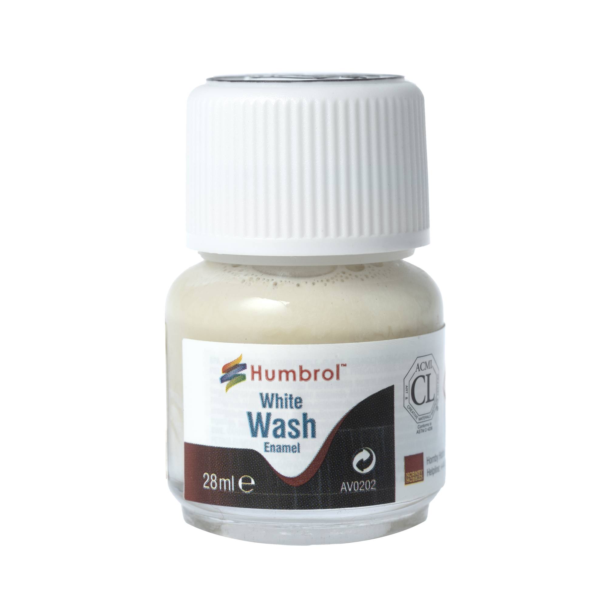 Humbrol White Wash Enamel 28ml | Hobbycraft