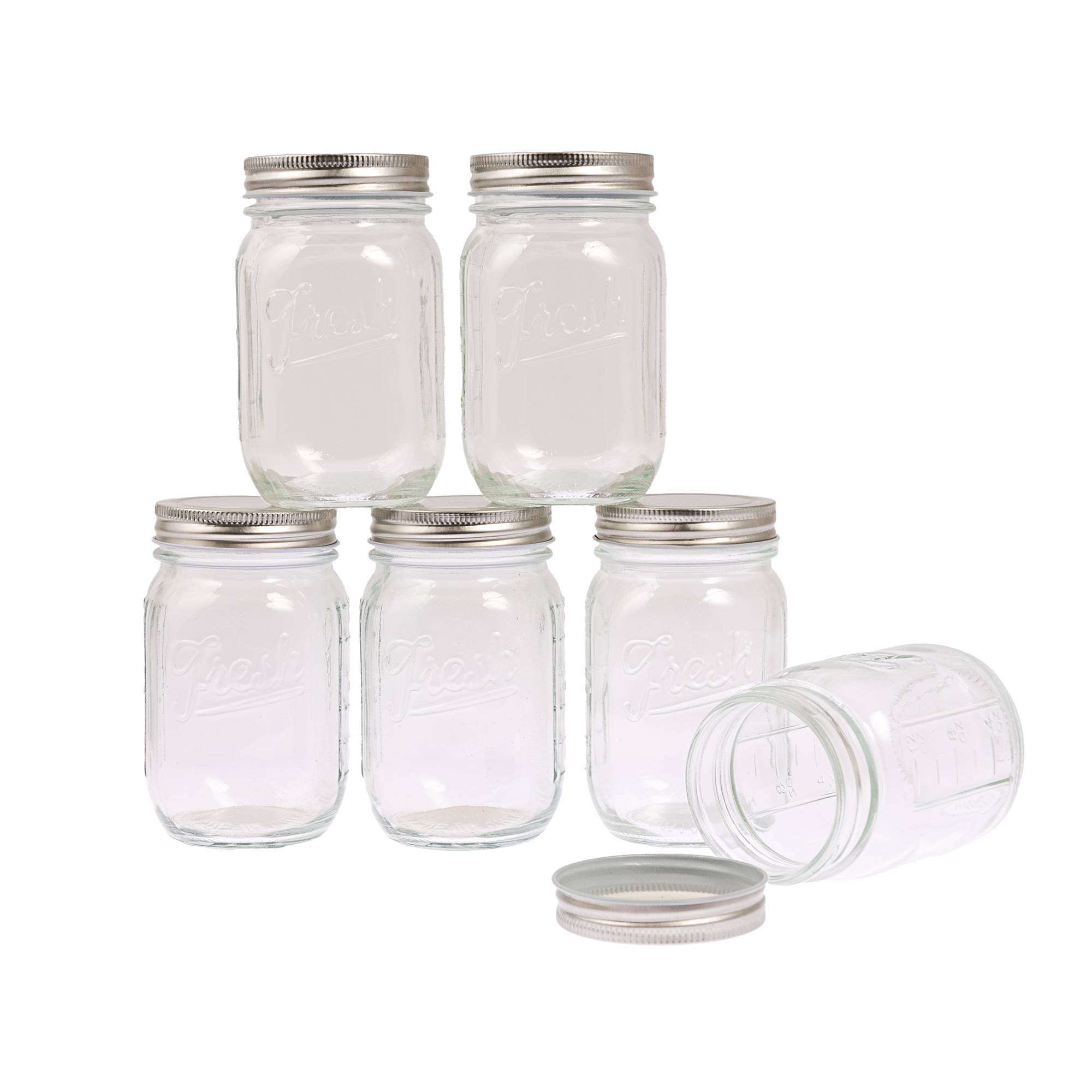 Preserving Glass Jar 490ml 6 Pack | Hobbycraft