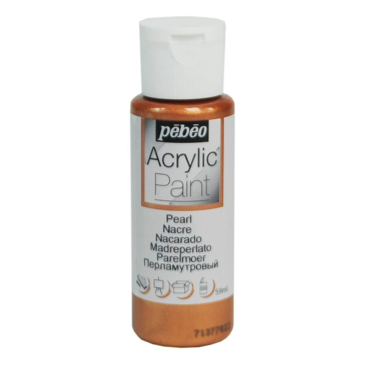 Pebeo Copper Pearl Acrylic Craft Paint 59ml | Hobbycraft