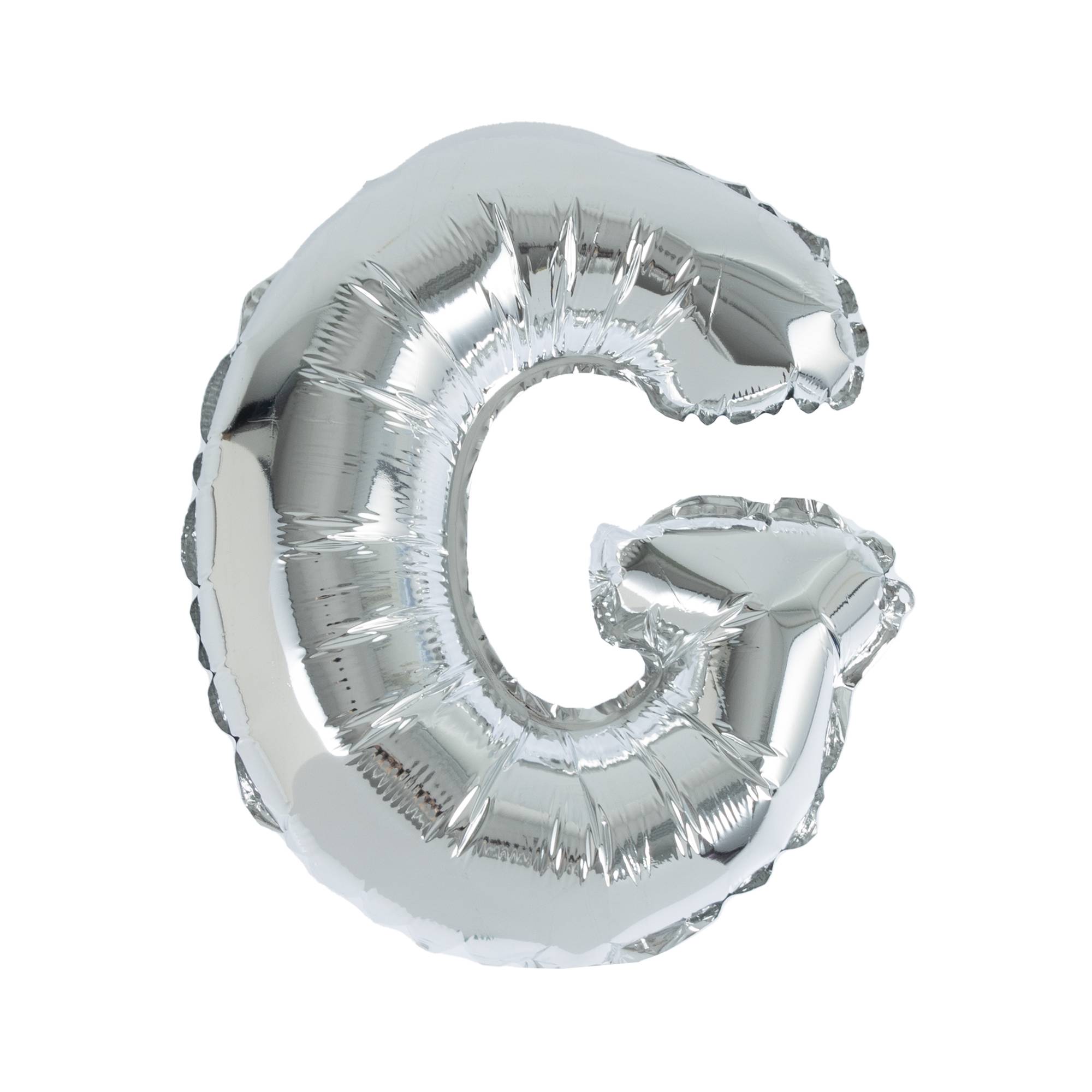 Silver Foil Letter G Balloon | Hobbycraft