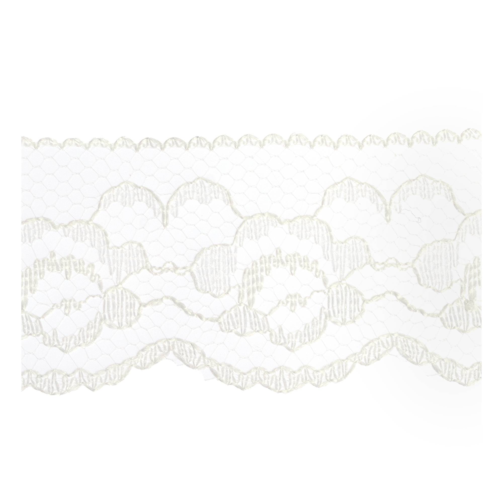 Ivory 35mm Buttercup Lace Trim by the Metre | Hobbycraft