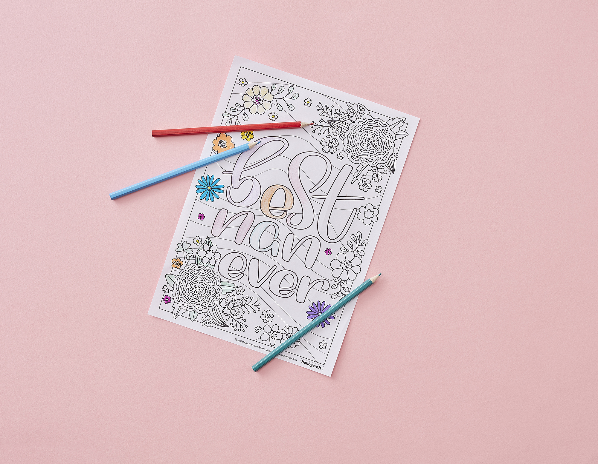 Free Best Nan Colouring Sheet | Hobbycraft