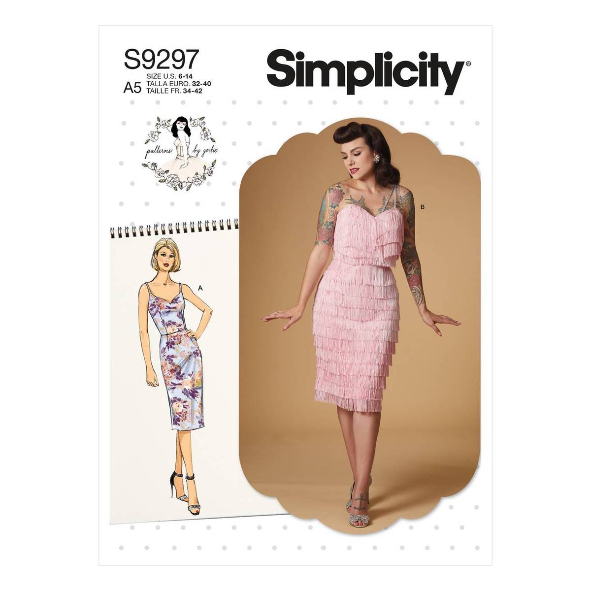 Simplicity Women’s Dress Sewing Pattern S9297 (6-14) | Hobbycraft