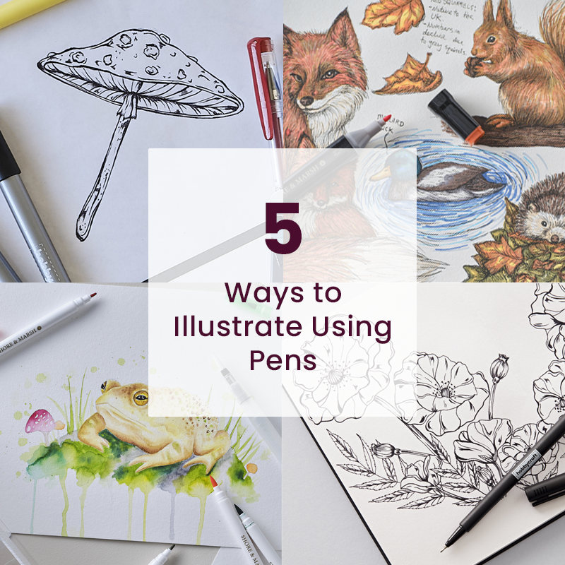 5 Ways to Illustrate using Pens | Hobbycraft