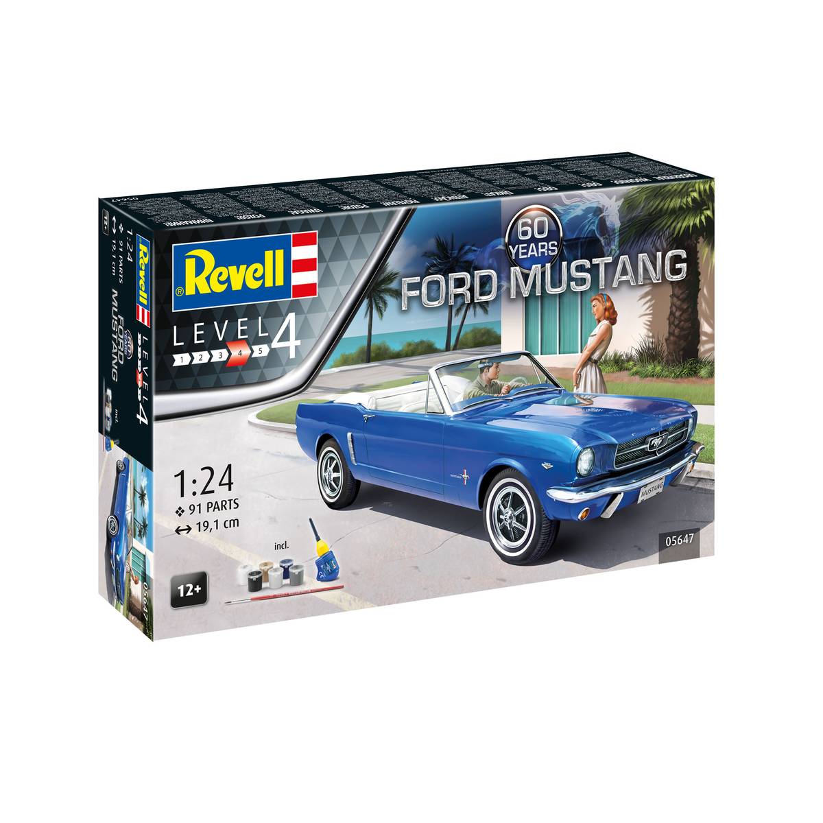 Revell 60th Anniversary Ford Mustang Model Set 1:24 | Hobbycraft