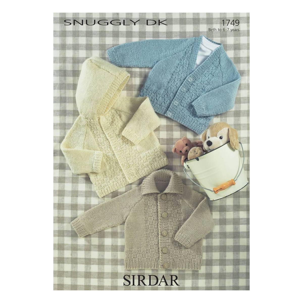 Sirdar Snuggly DK Jackets Digital Pattern 1749 | Hobbycraft
