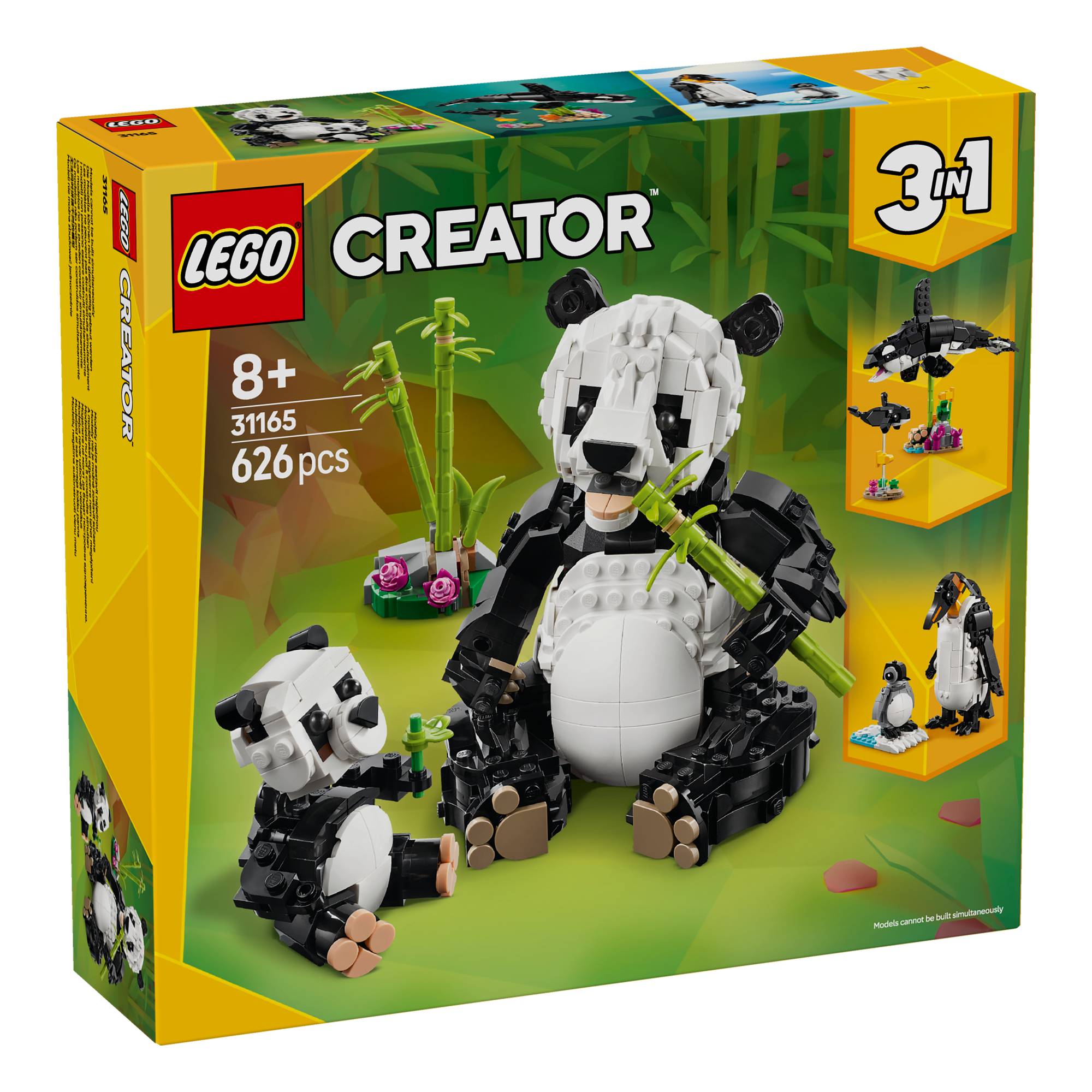 LEGO Creator 3 in 1 Wild Animals Panda Family | Hobbycraft