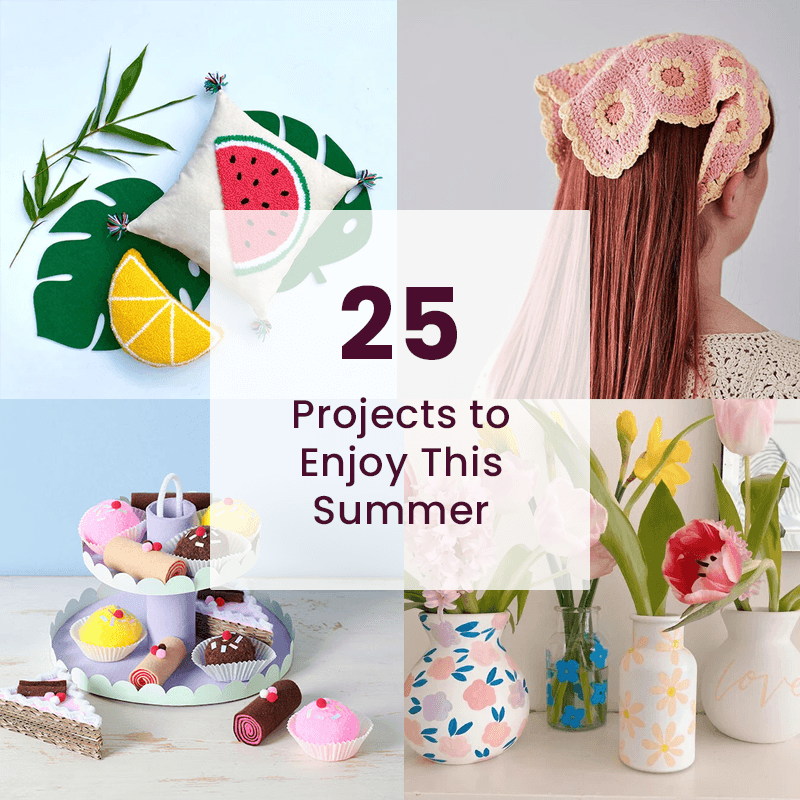 25 Projects to Enjoy this Summer | Hobbycraft