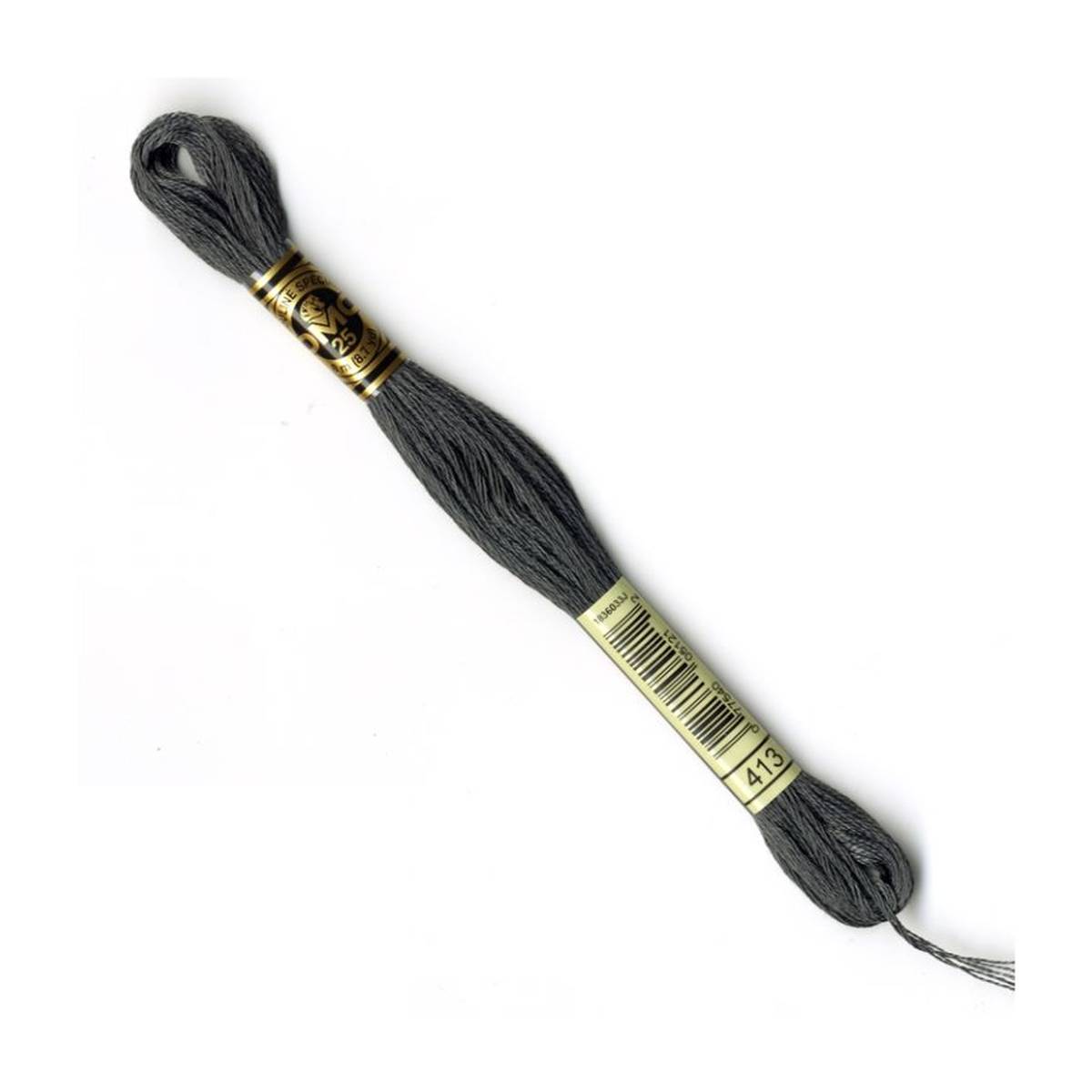 DMC Grey Mouline Special 25 Cotton Thread 8m (413) | Hobbycraft