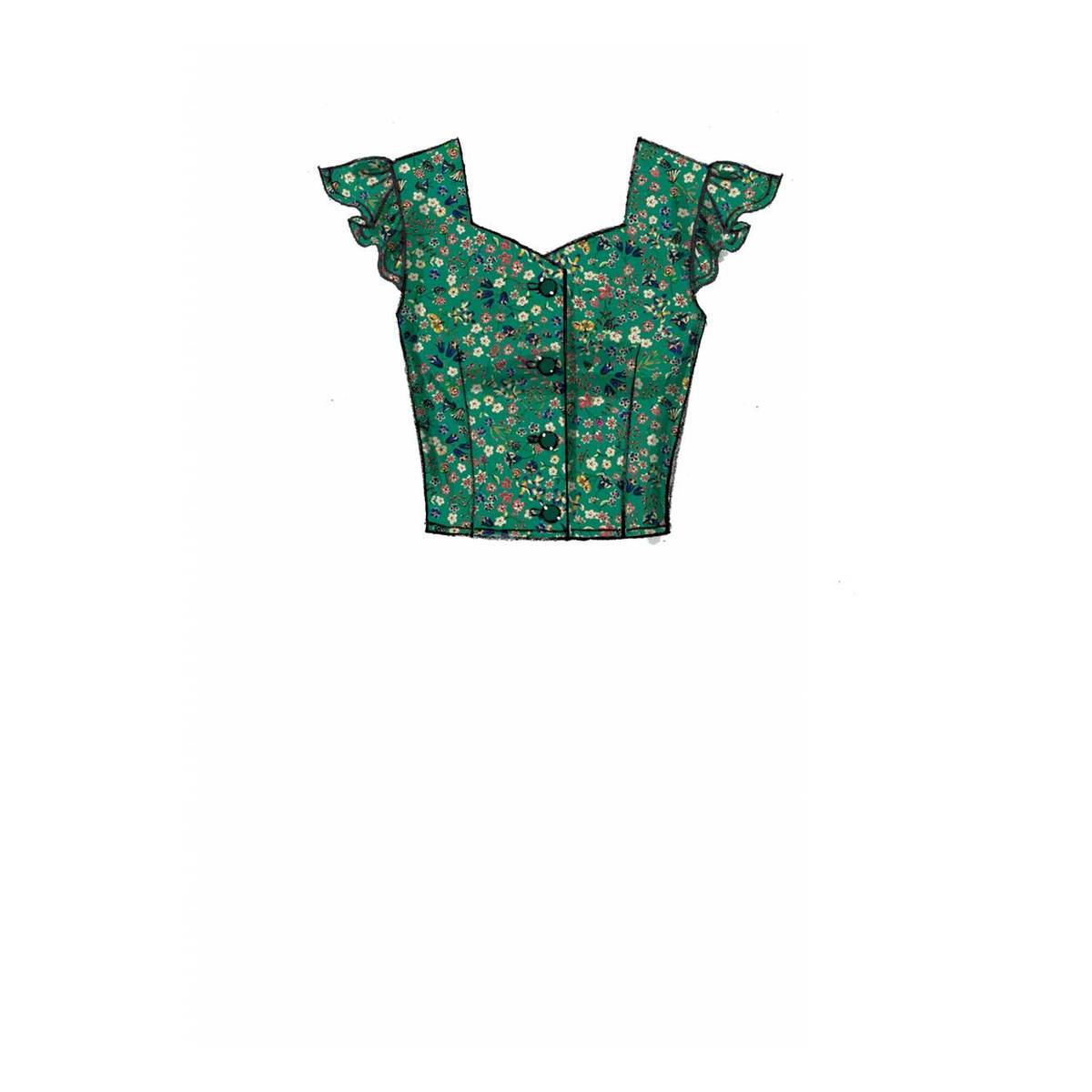 McCall’s Women’s Tops Sewing Pattern M7900 (6-14) | Hobbycraft