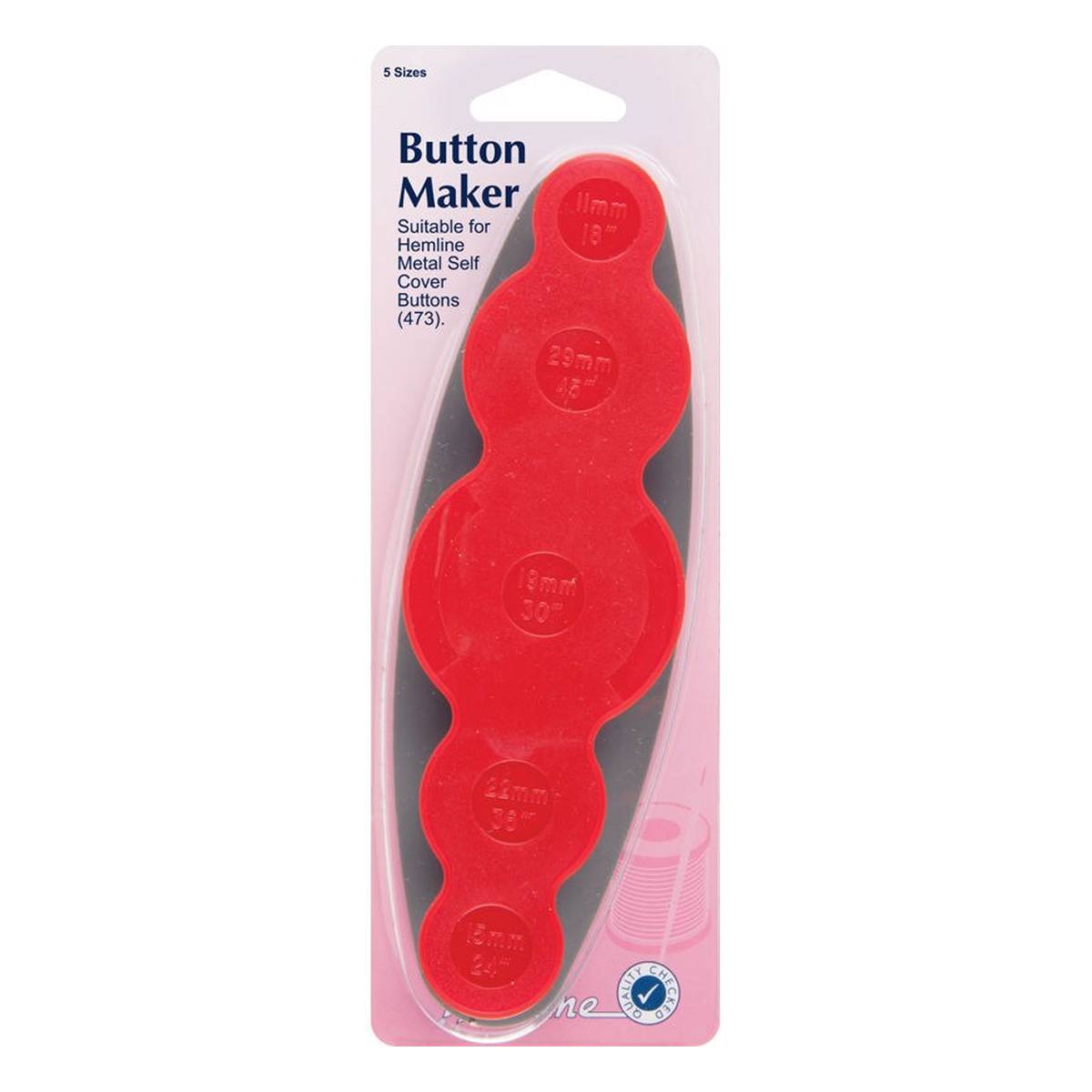 Hemline Cover Button Maker Tool | Hobbycraft
